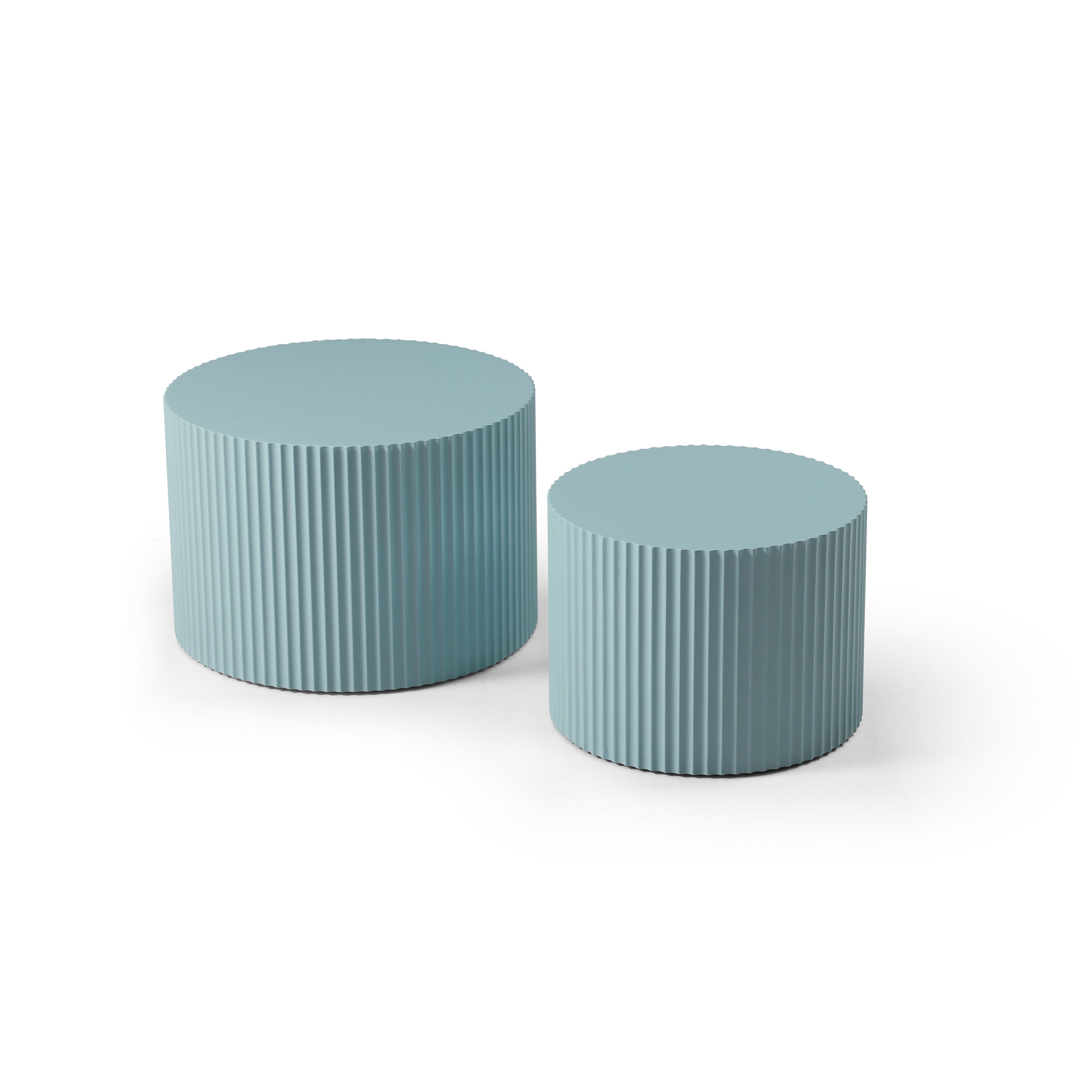GDFStudio Glover Modern Handcrafted Nesting Coffee Tables (Set of 2) in ...