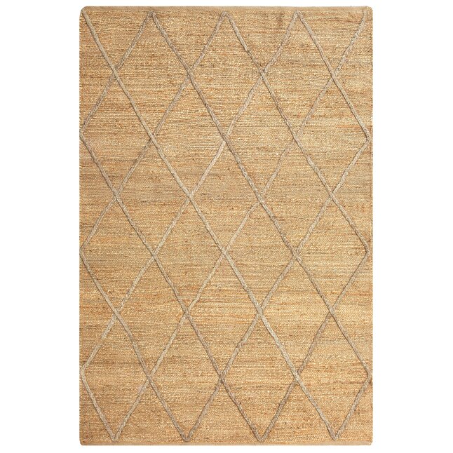 Abani Rugs 6 X 9 (ft) Jute Natural Indoor/Outdoor Area Rug at Lowes.com Abani Rugs 6 X 9 (ft) Jute Natural Indoor/Outdoor Area Rug at Lowes.com