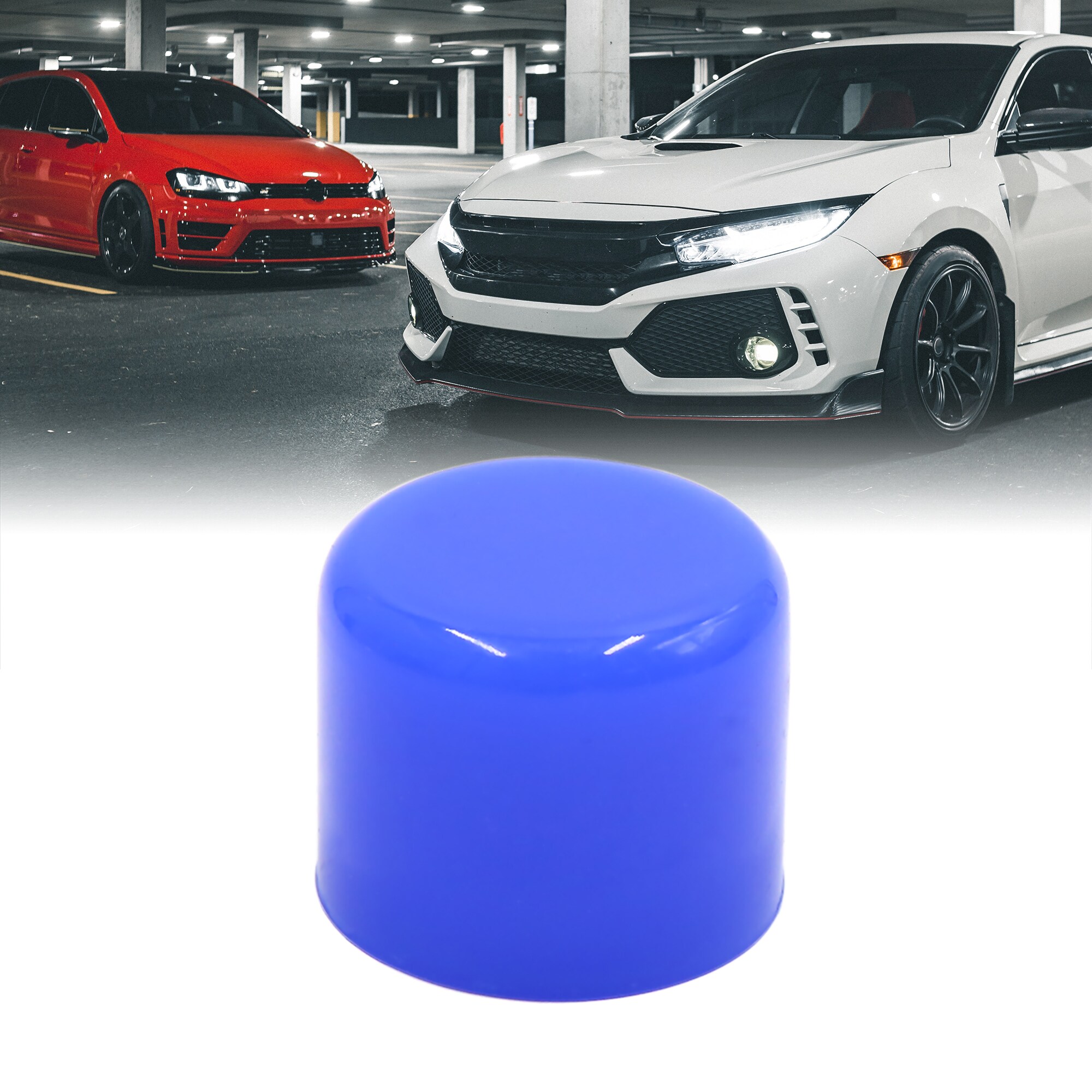Unique Bargains 25mm 1 Inch Silicone Blanking Cap Intake Vacuum Hose ...