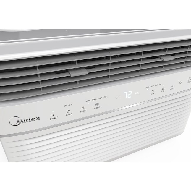 Midea 350-sq ft Window Air Conditioner (115-Volt; 8000-BTU) ENERGY STAR ... Midea 350-sq ft Window Air Conditioner (115-Volt; 8000-BTU) ENERGY STAR ...
