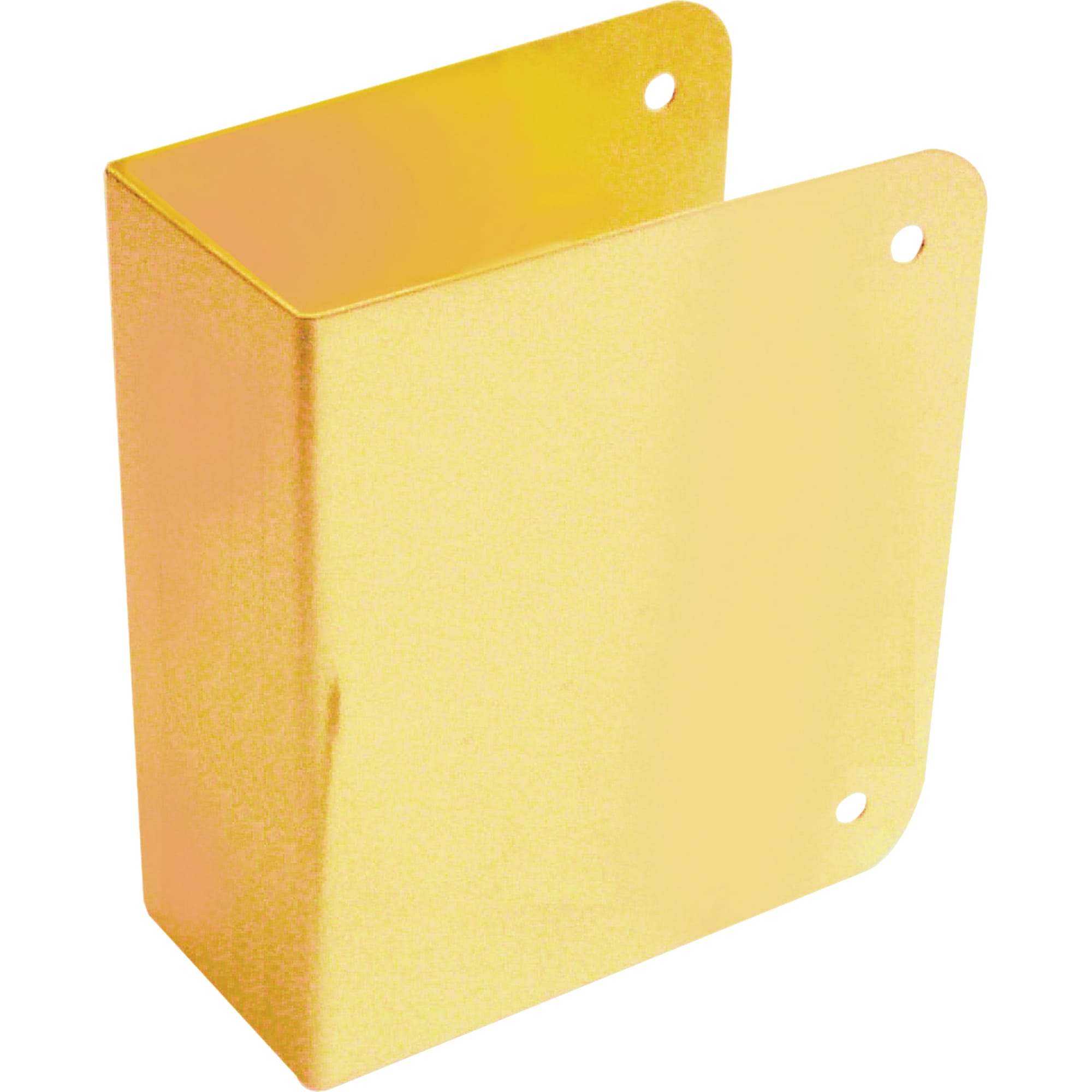 Prime-Line 4-in W x 4-1/2-in H Gloss Door Reinforcer Reinforcing mount ...