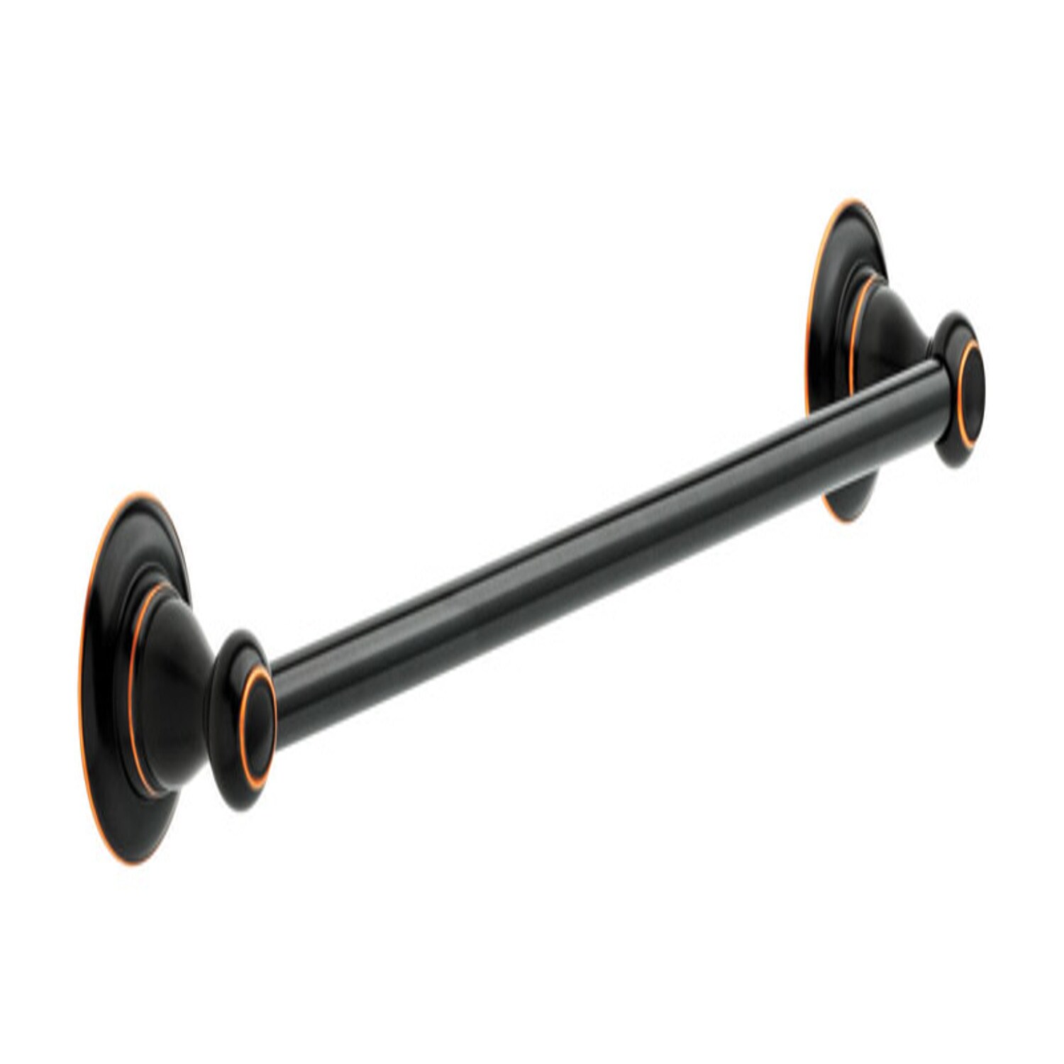 Delta Porter Oil Rubbed Bronze Towel Bar 18 in. L Die Cast Zinc in the ...
