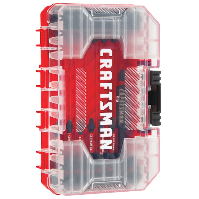CRAFTSMAN Impact-Rated Impact Driver Bit Set 29 -Piece in the Impact ... CRAFTSMAN Impact-Rated Impact Driver Bit Set 29 -Piece in the Impact ...