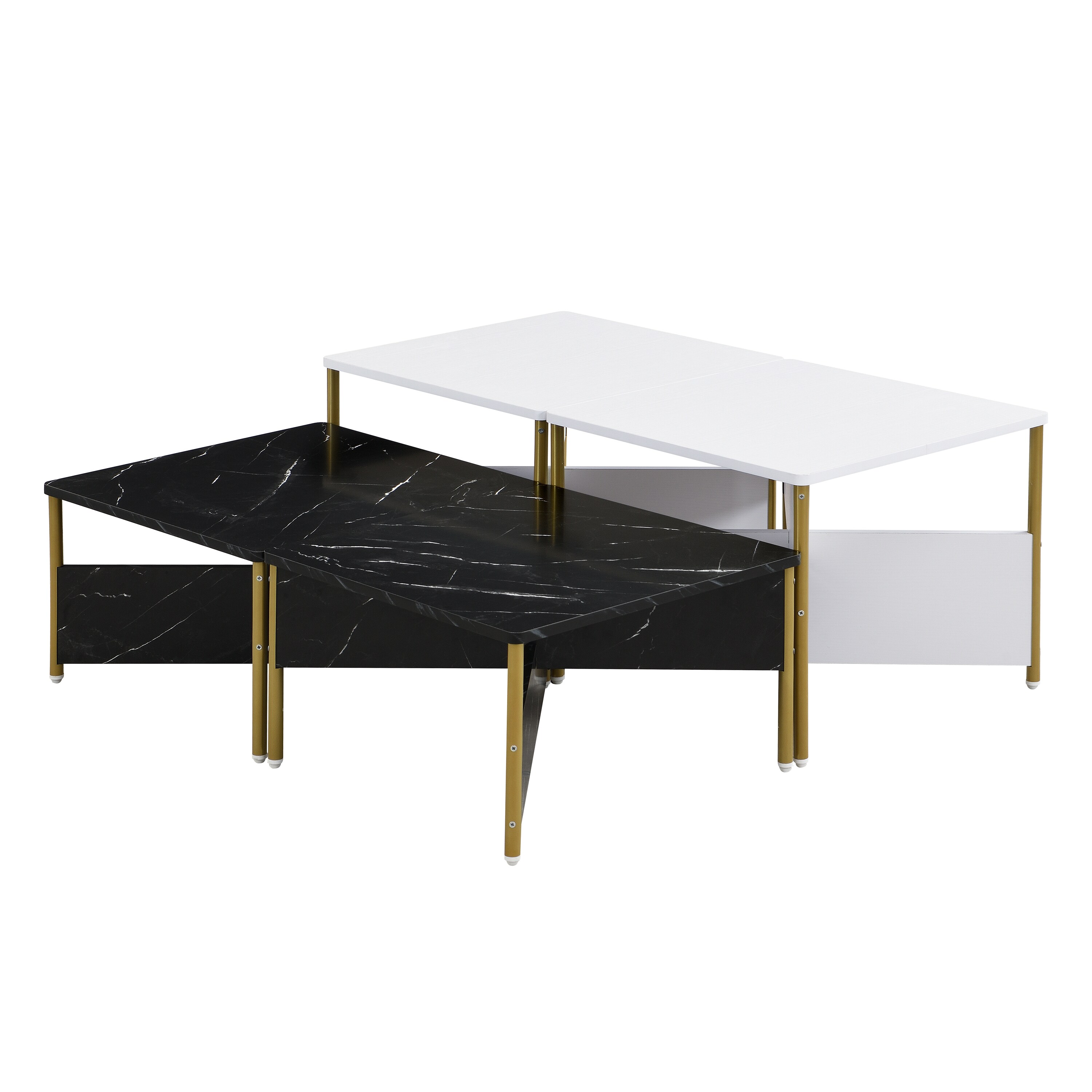 Christopher Knight Home Benedict Mid Century Modern Wood Square Nesting ...