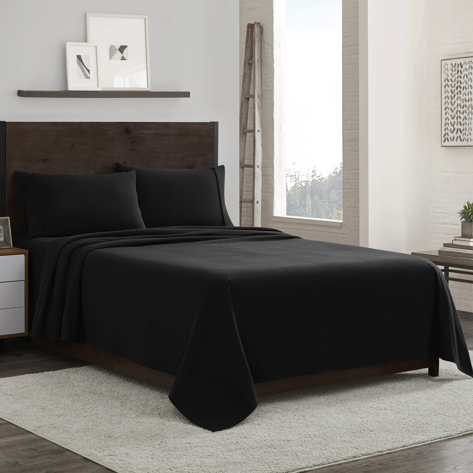 Sweet Home Collection Flannel Sheets Warm Cozy Deep Pocket Breathable ...