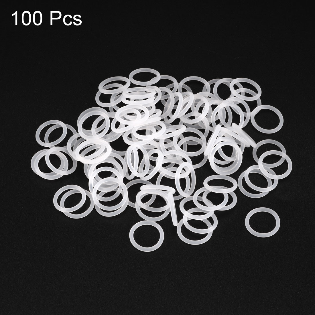 Unique Bargains Silicone O-Rings 13mm OD 10mm ID 1.5mm Width VMQ Seal ...