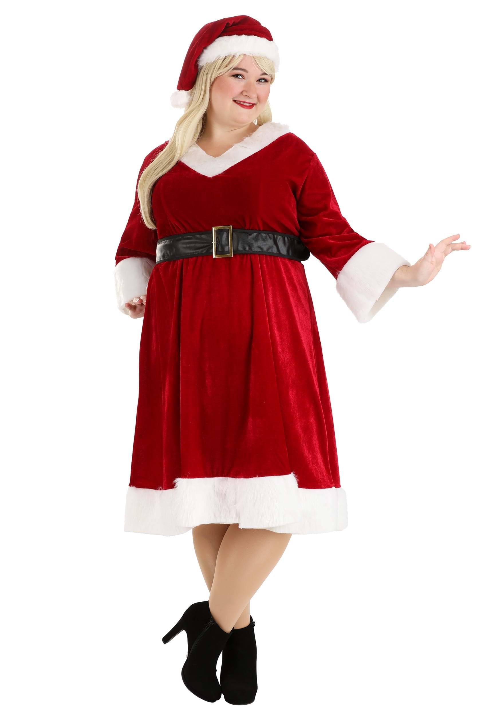 HalloweenCostumes.com FUN Costumes Plus Size Santa Claus Sweetie ...