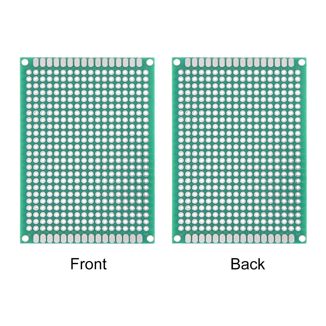 Unique Bargains 3pcs 5x7cm Double Sided PCB Board Universal Printed ...