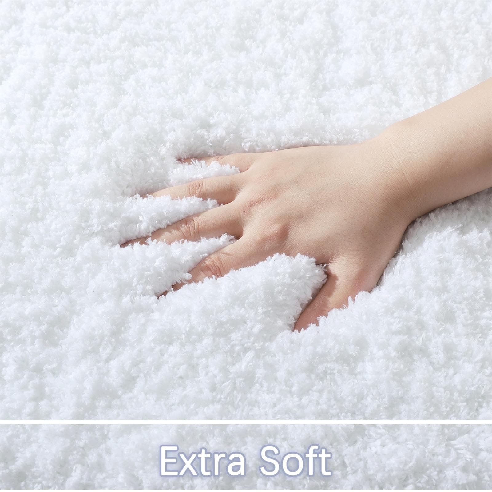 LAIFUCAM Bathroom Rug Runner 24 x 60 Inch Soft Microfiber Bath Mat ...