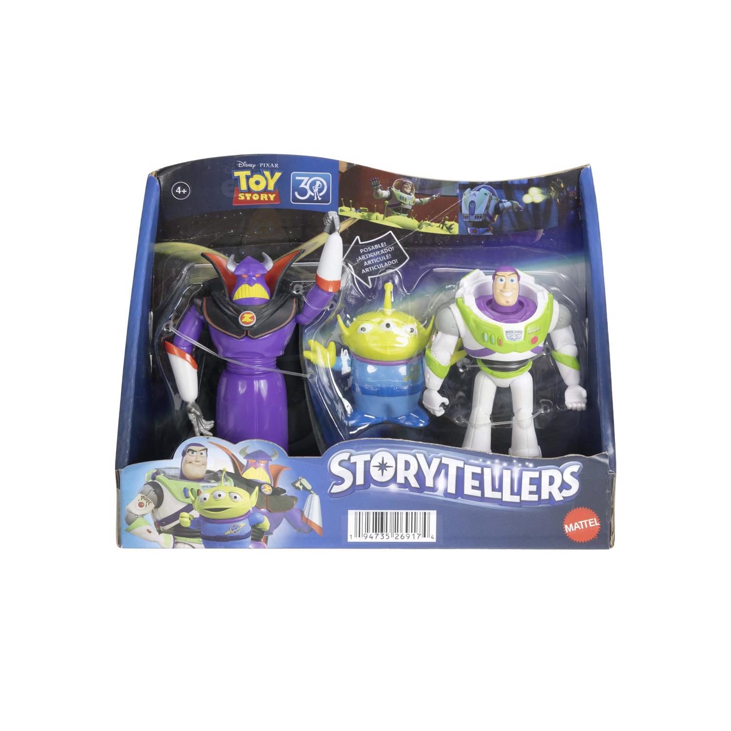 Disney Pixar Galactic Enemies Storytellers Action Figures Multicolored ...
