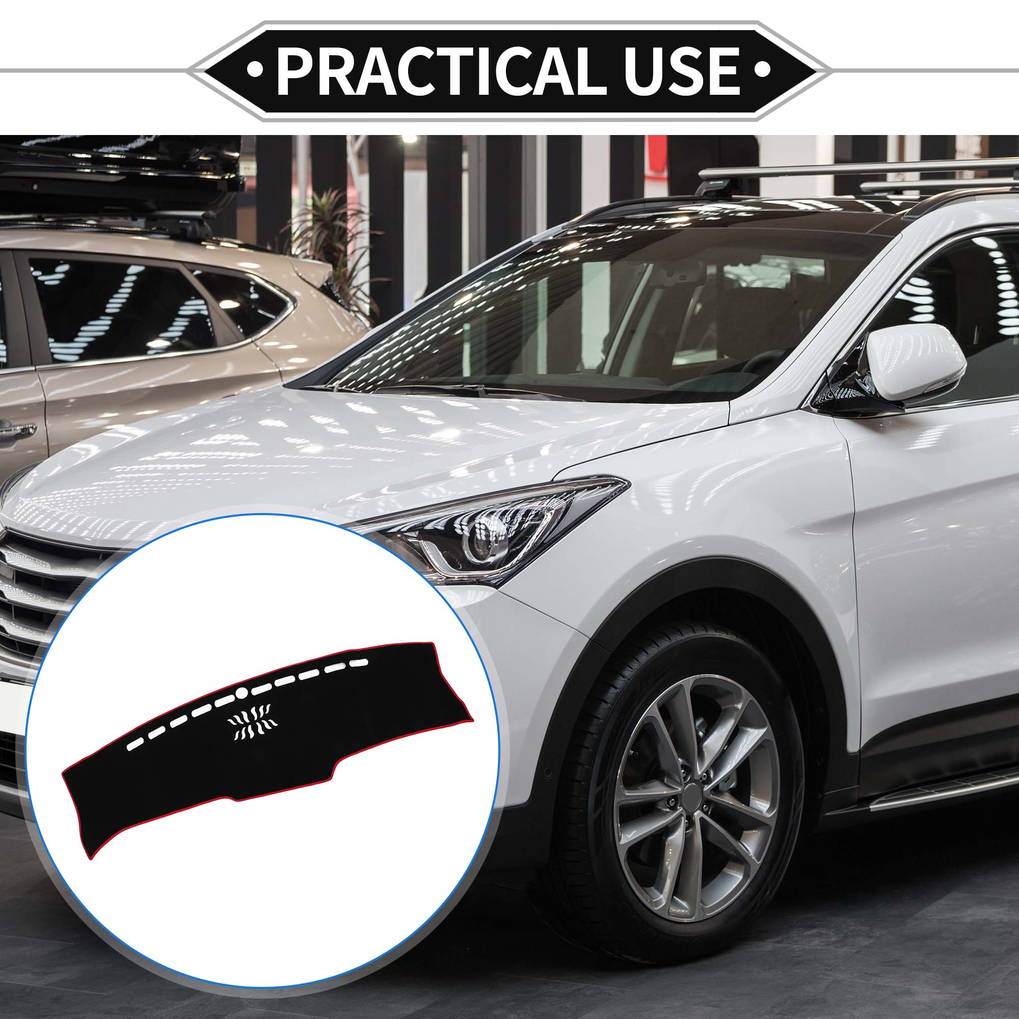 Unique Bargains Dash Cover Compatible for Hyundai Tucson 2022-2024 10. ...