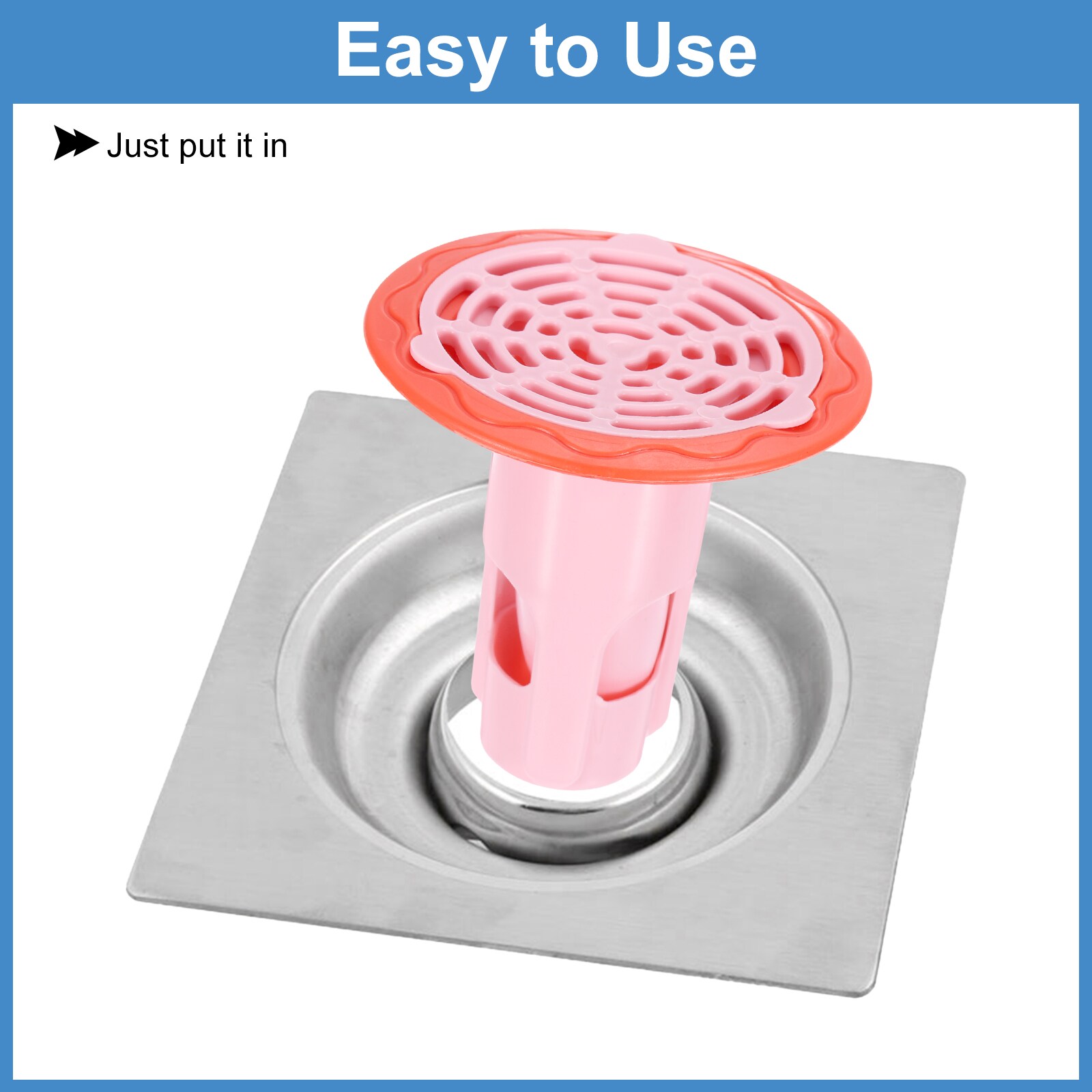Unique Bargains Shower Floor Drain Backflow Preventer Valve Sewer Anti ...