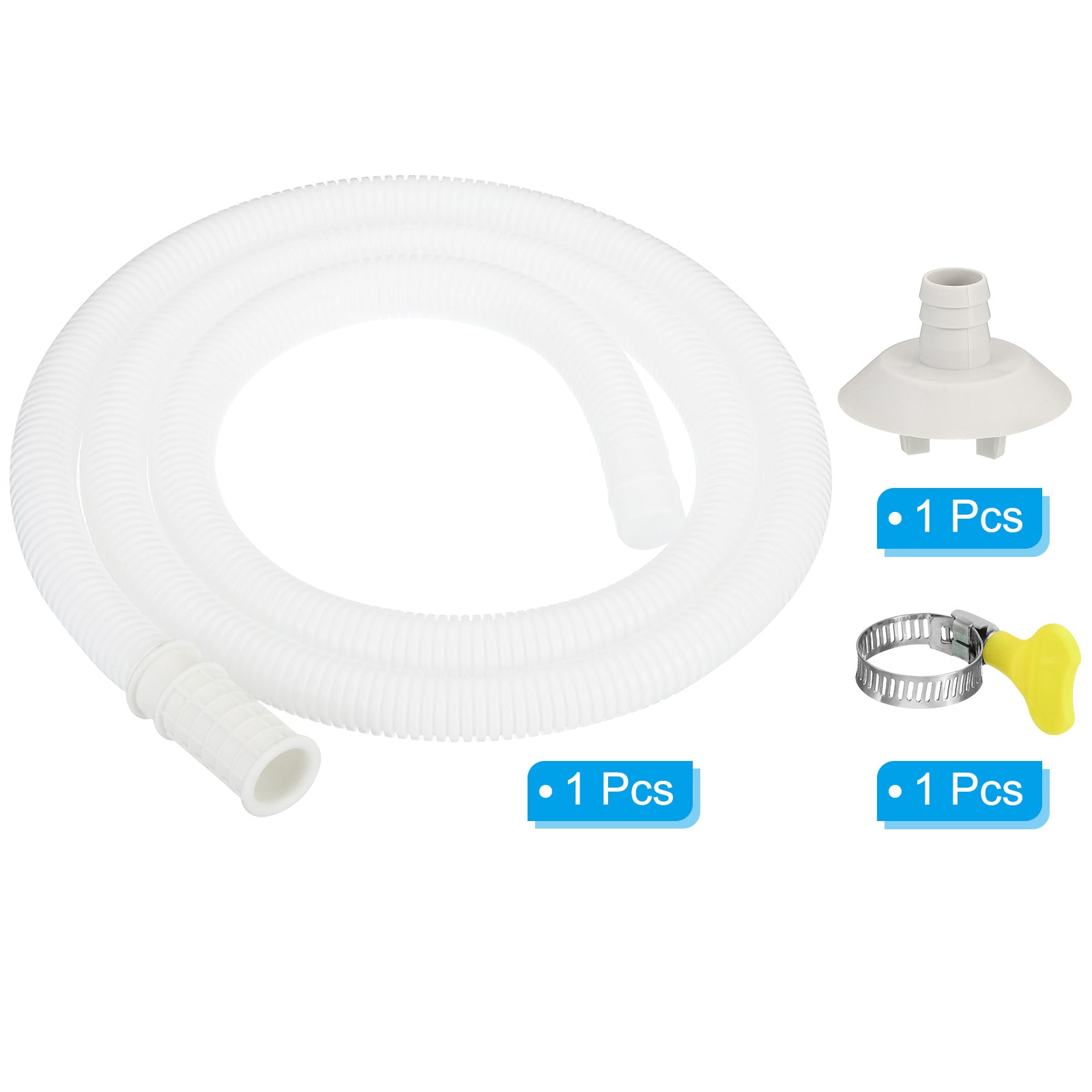 PATIKIL 4.9ft Air Conditioner Drain Kit Universal AC Drain Hose ...