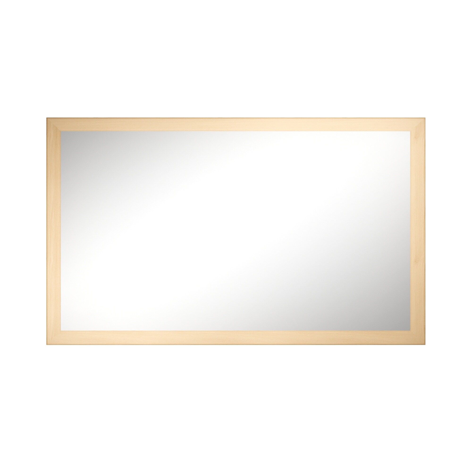 Boyel Living 36 in W x 60 in L Dark Wood Grain Rectangular Slanted Edge ...