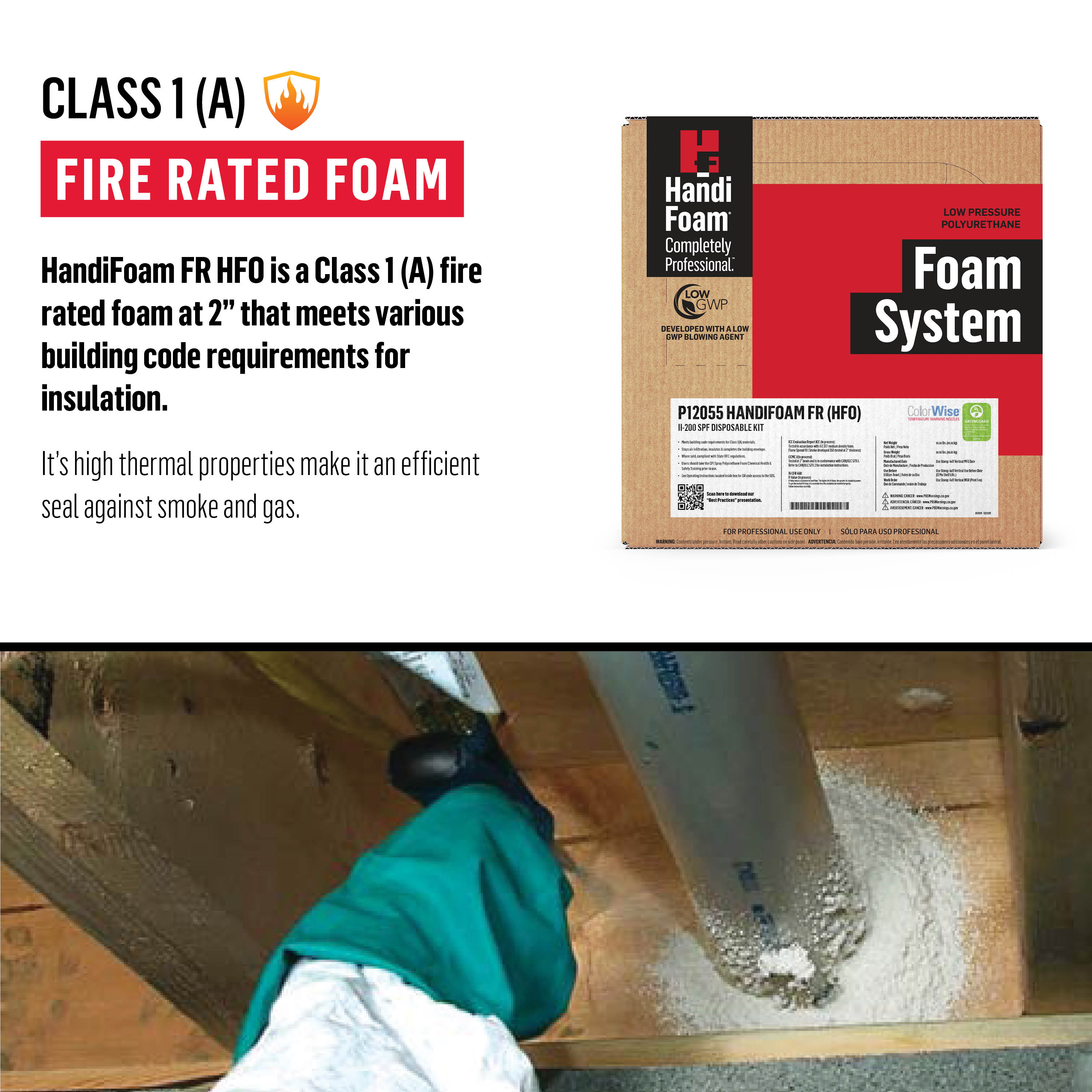 HandiFoam 656-oz Spray gun Indoor/Outdoor Spray Foam Insulation Kit in ...