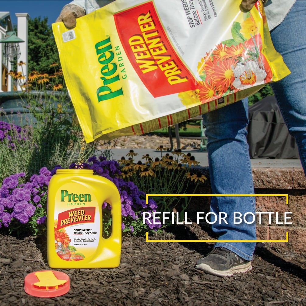 Preen Garden Weed Preventer 22 lb Granular Herbicide for 3520 sq ft in ...