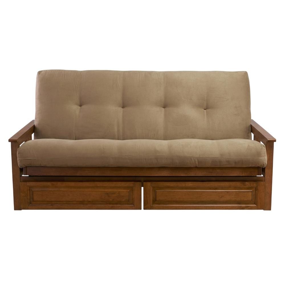 Kodiak Furniture Monterey Frame-Barbados Finish-Suede Peat Mattress ...