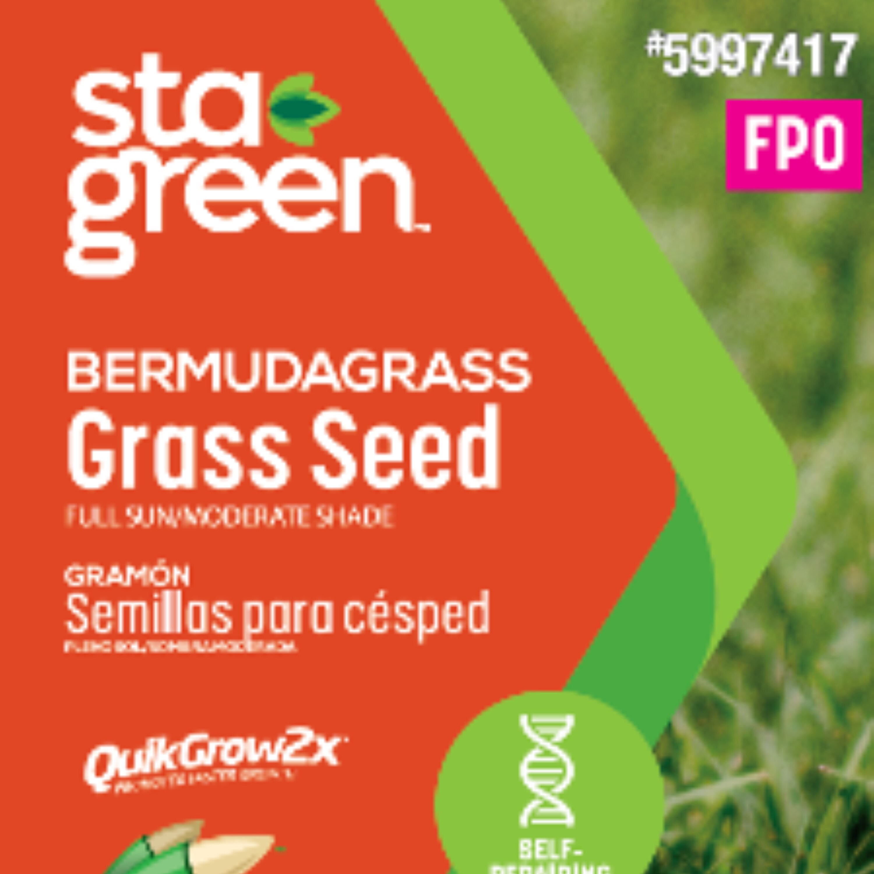 Sta-Green 1-lb Organic Natural Bermuda Grass Seed in the Grass Seed ...