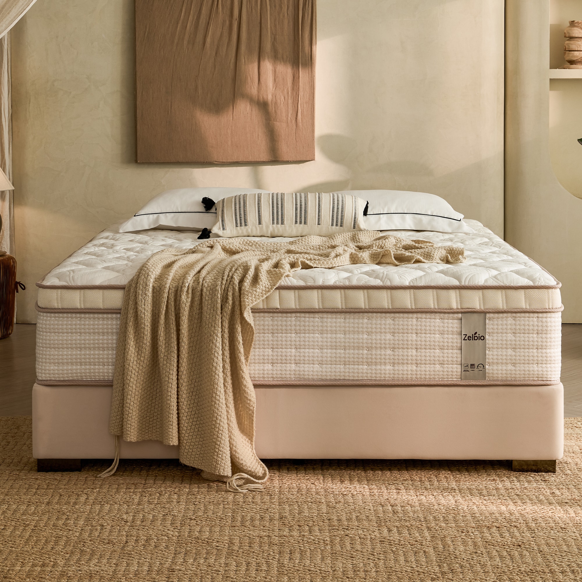 12-in Medium Twin extra long Cooling Hybrid Memory Foam/Coil Blend ...