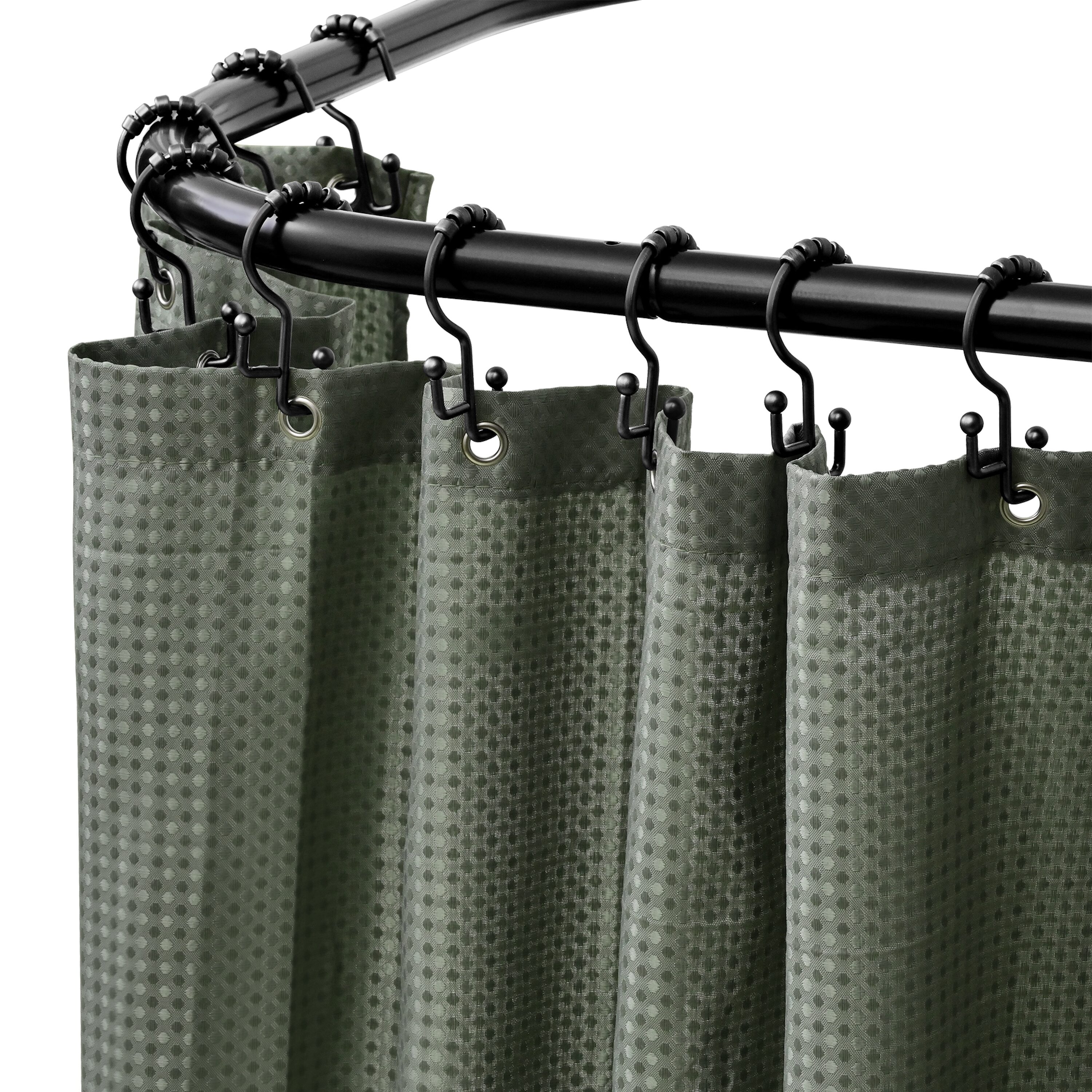 Utopia Alley Rustproof Aluminum D-shape Shower Curtain Rods With ...