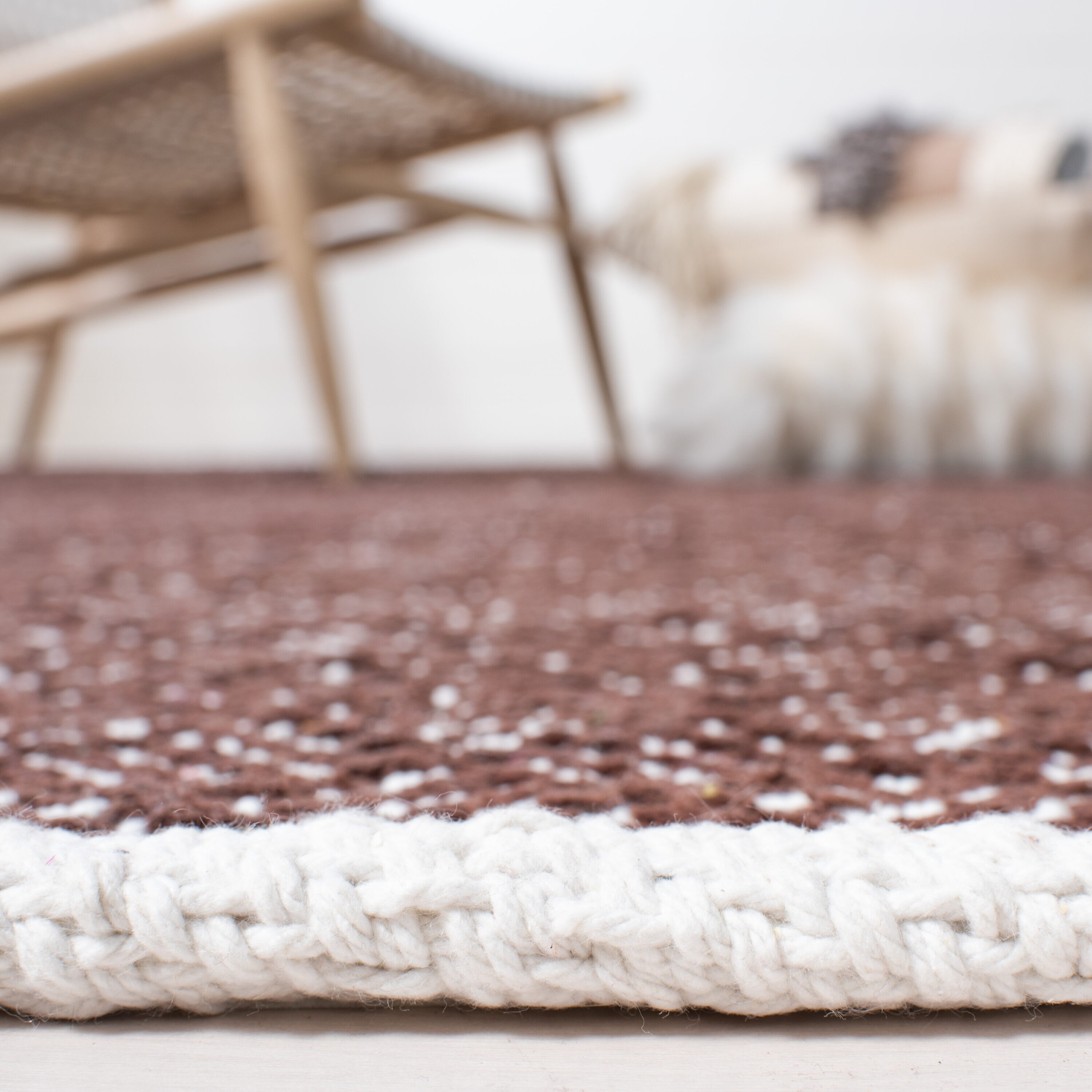Safavieh Boston 680 Brown Contemporary 5ft x 8ft Medium Rectangle Rug ...
