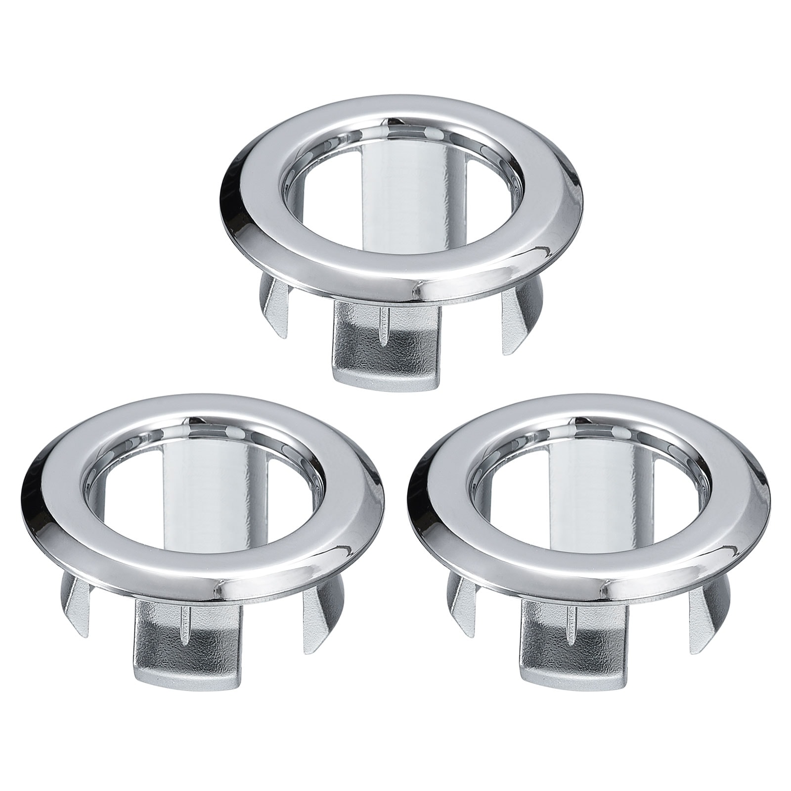 Unique Bargains Sink Trim Overflow Cover 3pcs Sink Overflow Rings ...