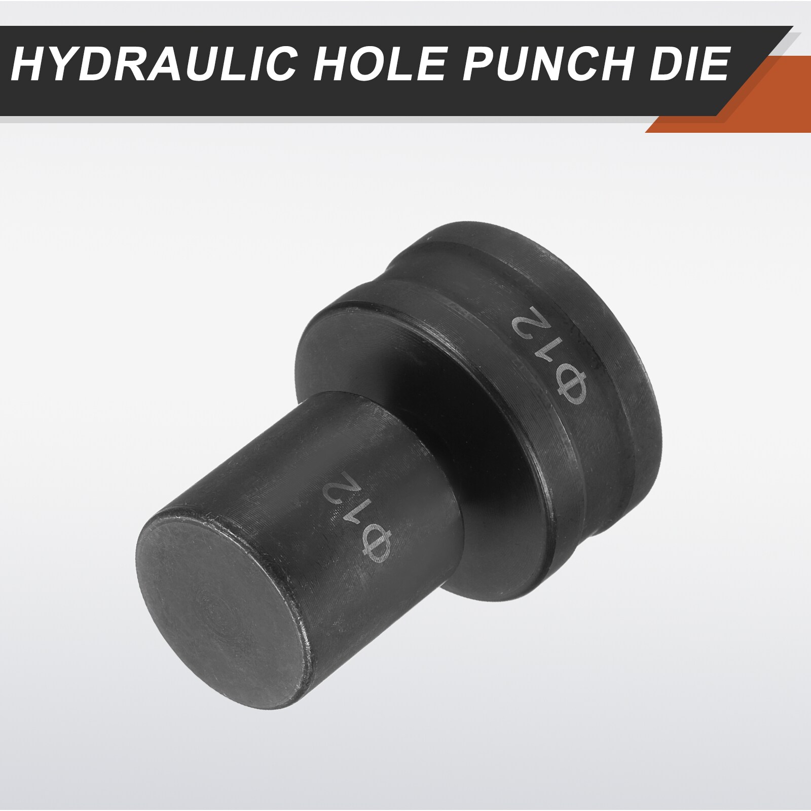Harfington Hydraulic Hole Punch Die 12mm Round Hole 40Cr Steel Electric ...