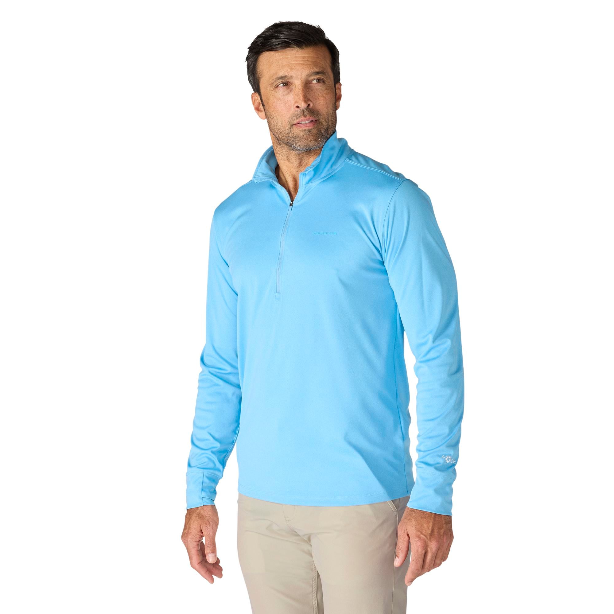 Carhartt Men's Blue Light weight Jersey Long sleeve Solid T-shirt ( M ...