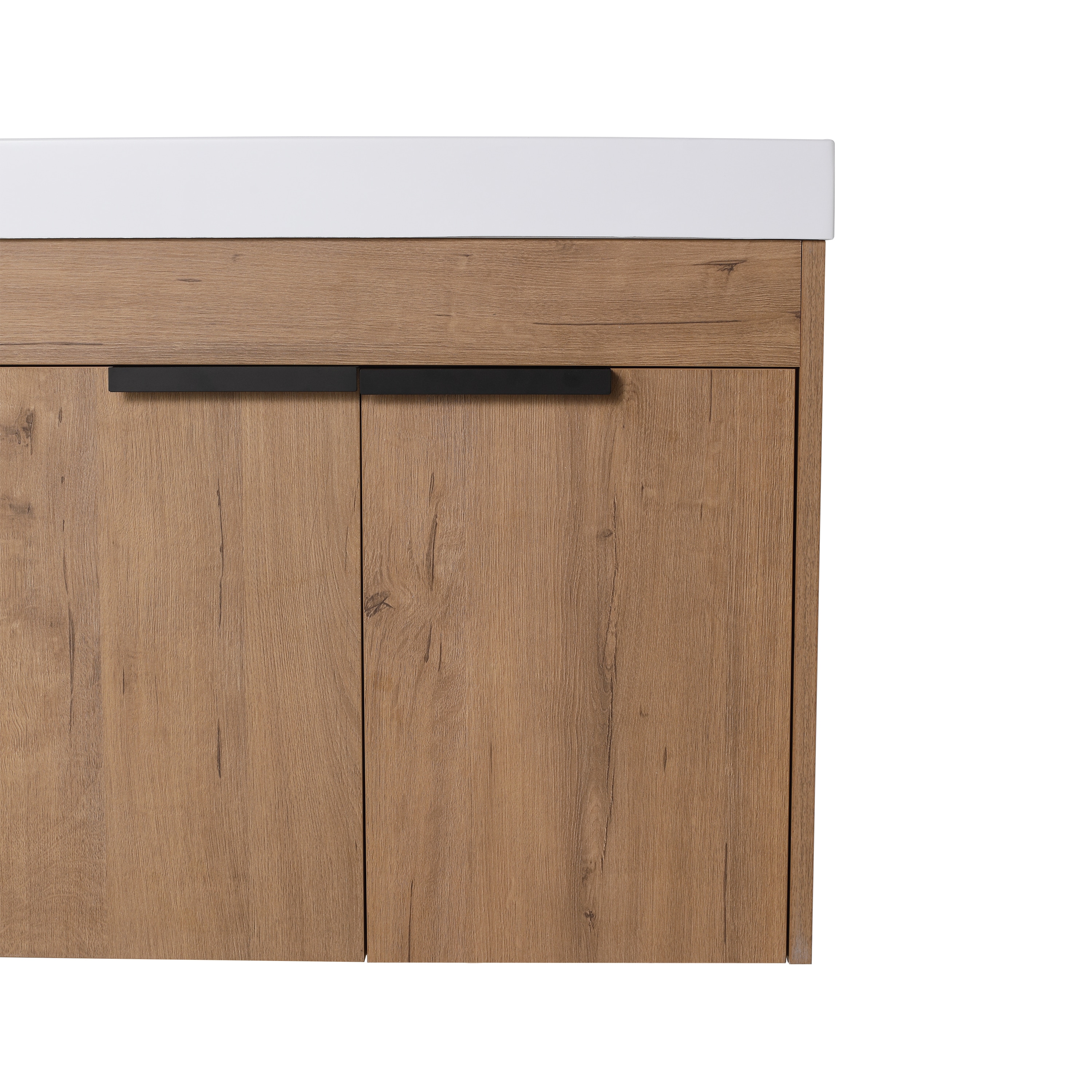 Tatayosi 24 Inches Bathroom Vanity With Top Resin Basin Soft Closing ...