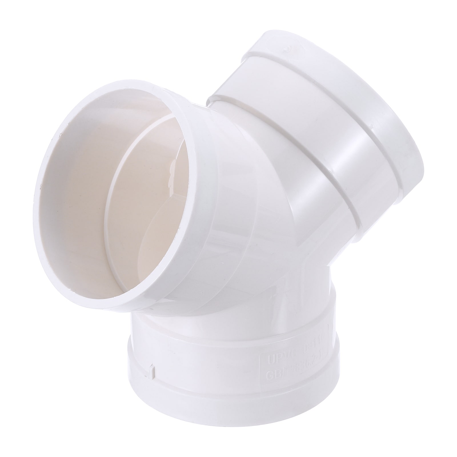 PATIKIL 3 Way Duct Splitter 4 Inchx4 Inchx4 Inch (Socket x Socket x ...