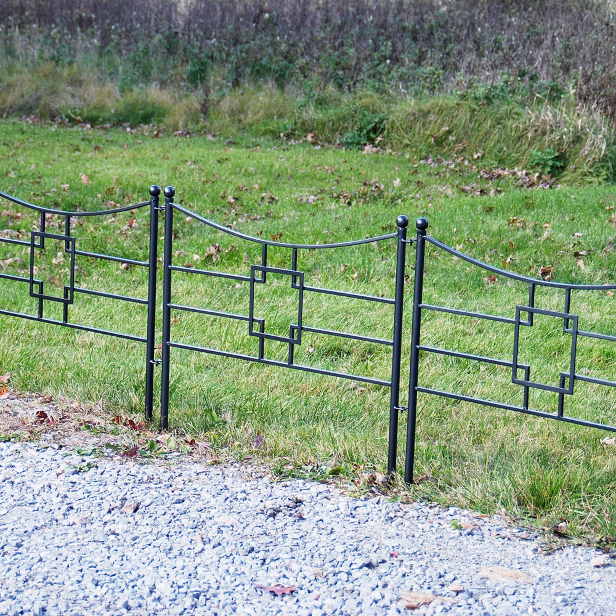 ACHLA Designs Steel Raised garden enclosure (Common: 3-ft x 0.13-ft ...