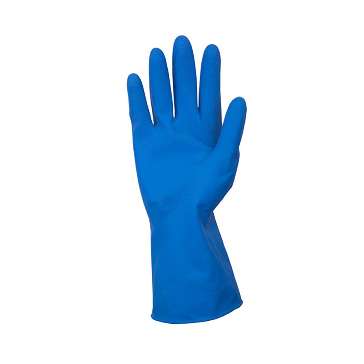 The Safety Zone Safety Zone Latex Flock Lined 16 Mil Gloves - Blue Med ...