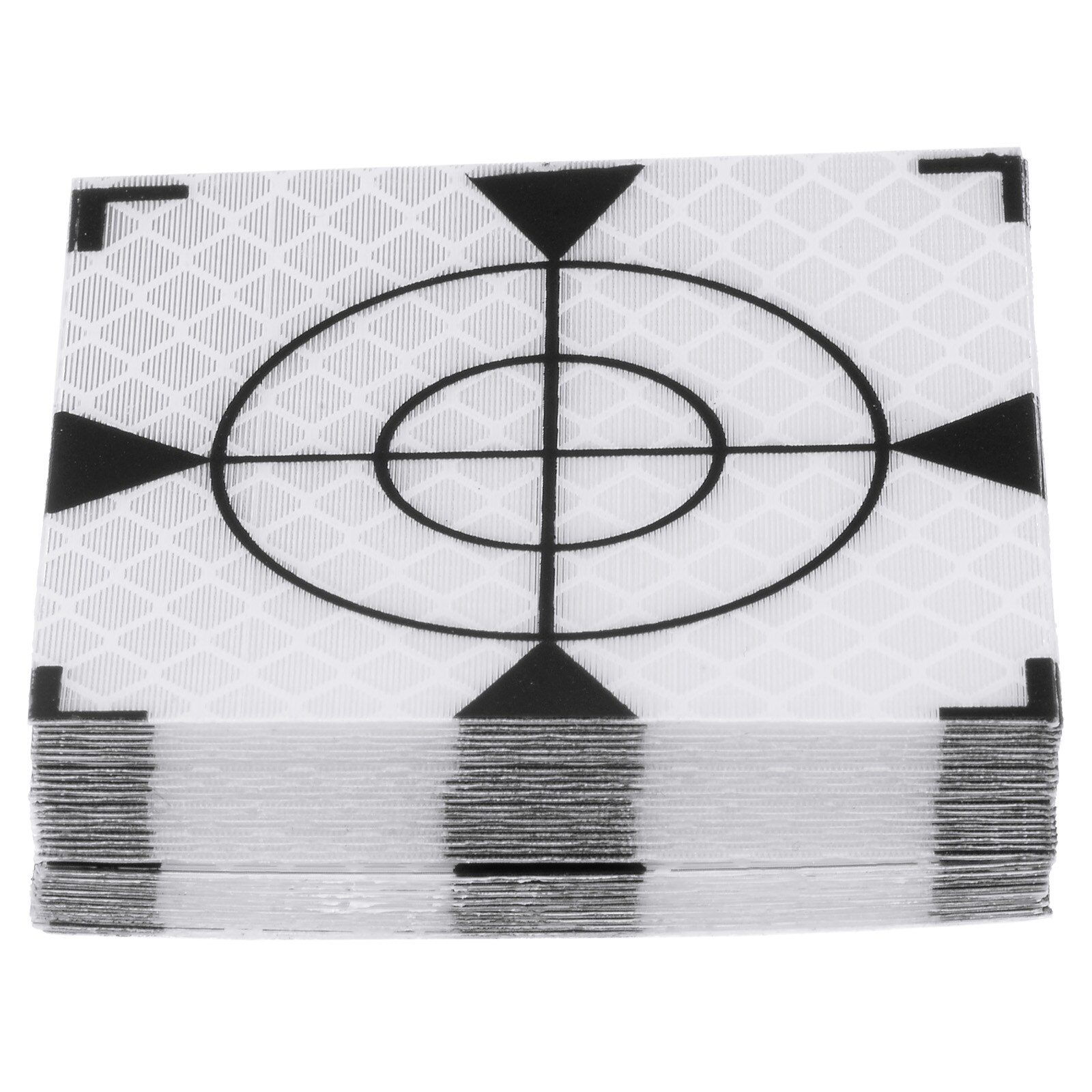 Harfington 30pcs Survey Reflector Sheets 60x60mm Self-adhesive ...