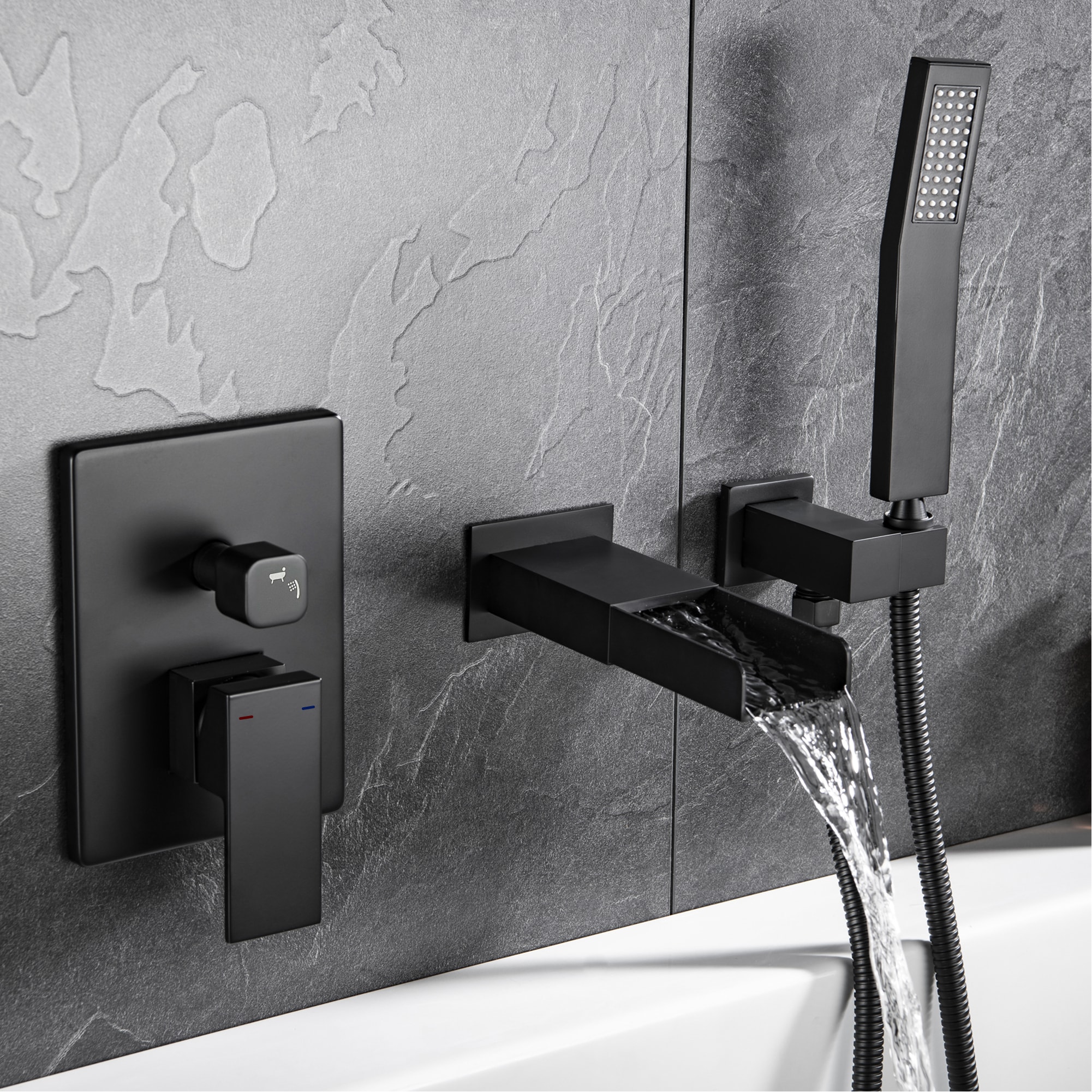 Waterfall bathtub faucet store