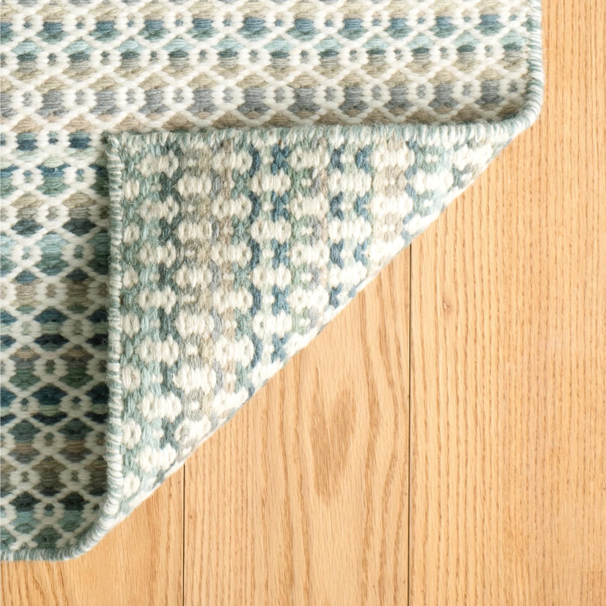 DASH & ALBERT Poppy 4 x 6 Handwoven Wool Rug in the Rugs department at ...