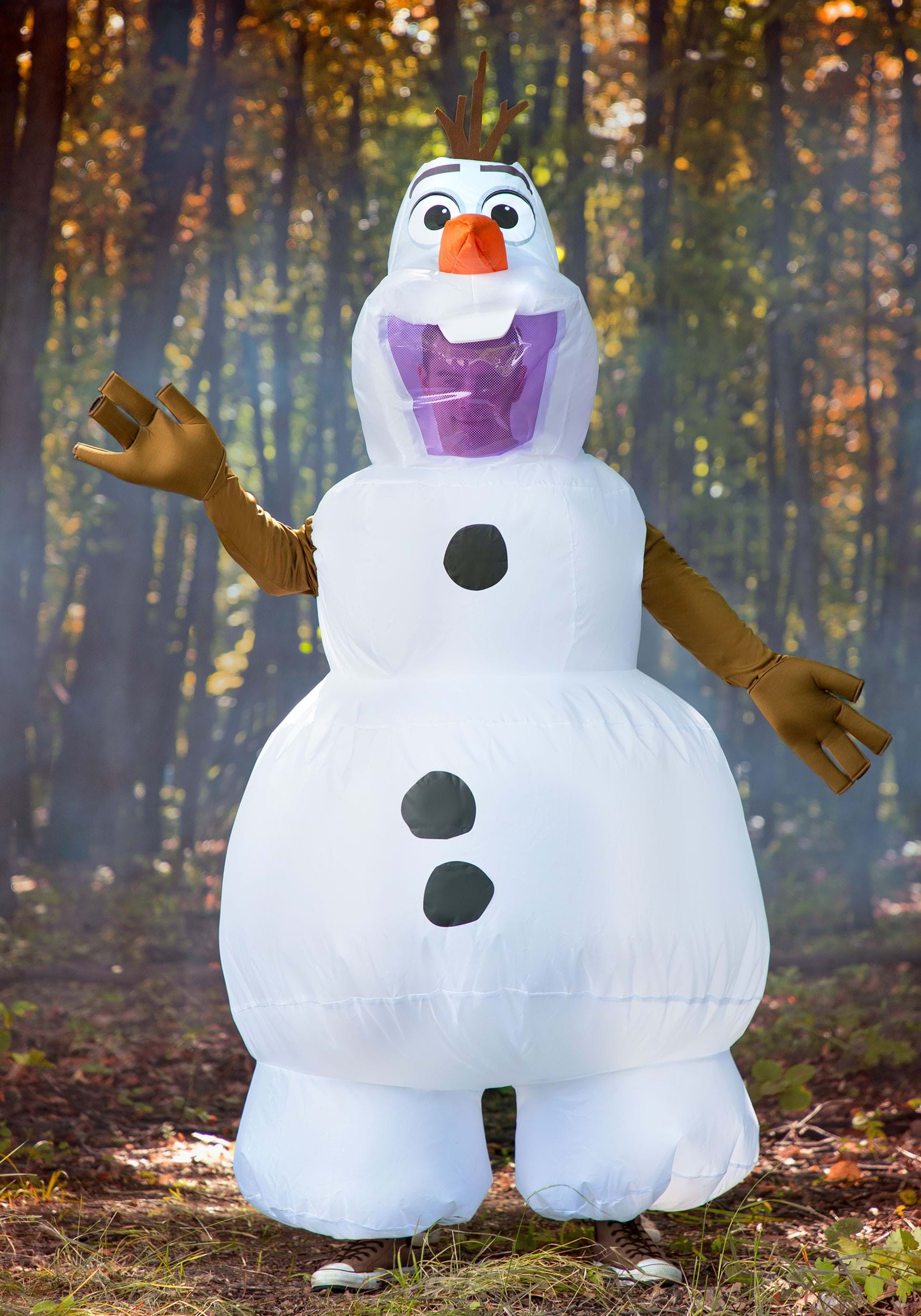 Disguise Limited Adult Frozen Olaf Inflatable Costume Standard in the ...