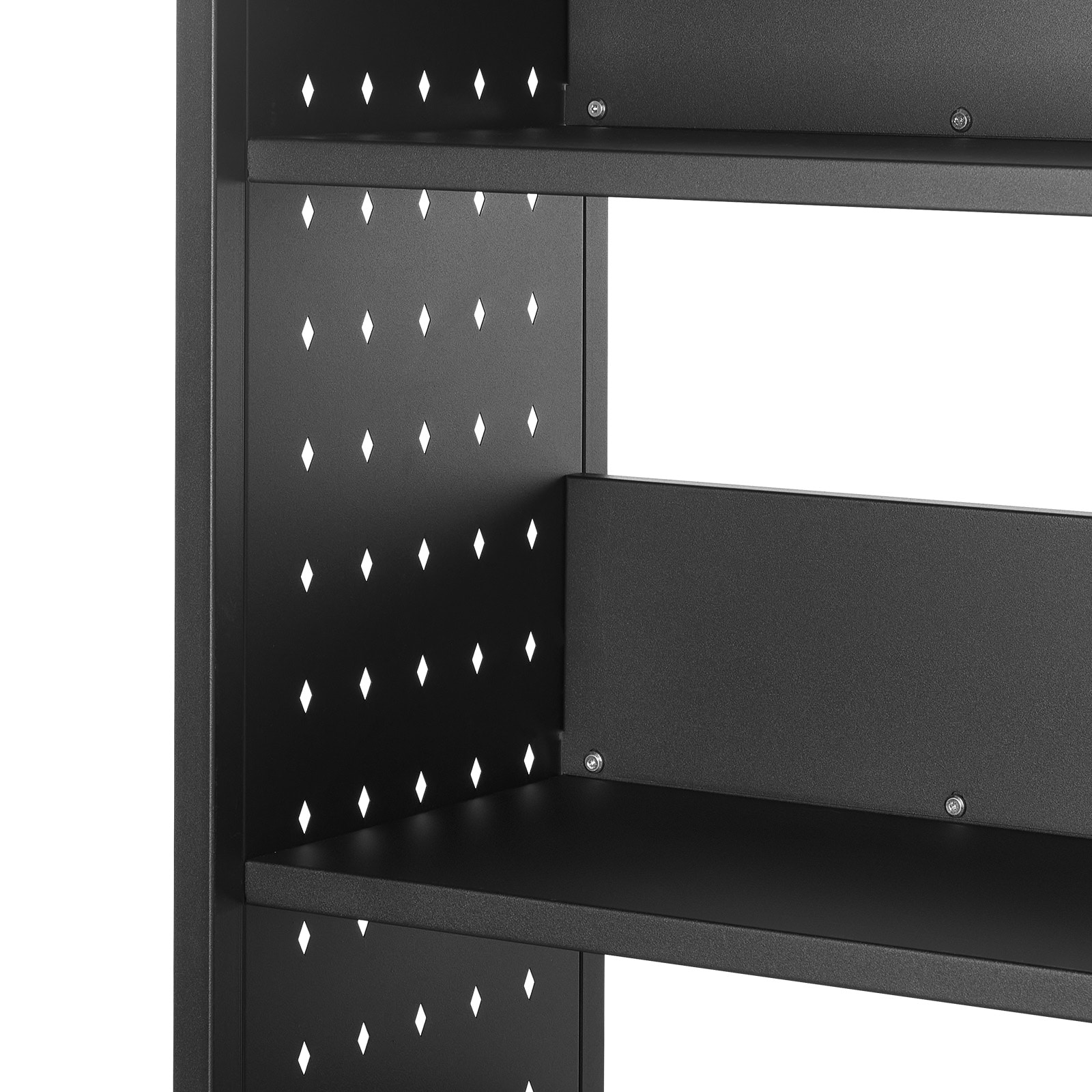 Tinyhomie 3-Tier Rolling Book Cart Single Sided L-Shaped Shelves Book ...