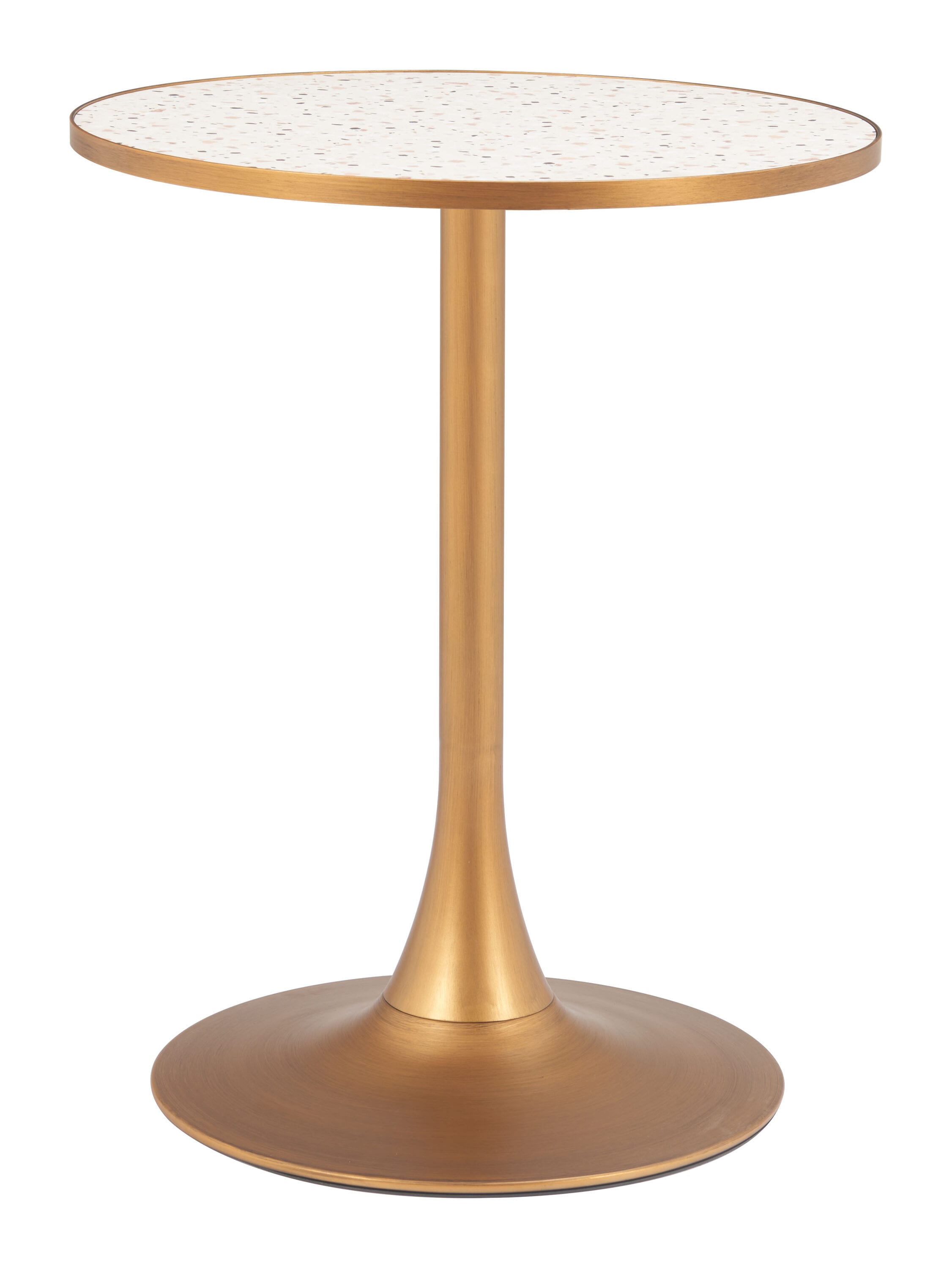 Zuo Modern Bite Bistro Table Modern Steel in the Dining Tables ...