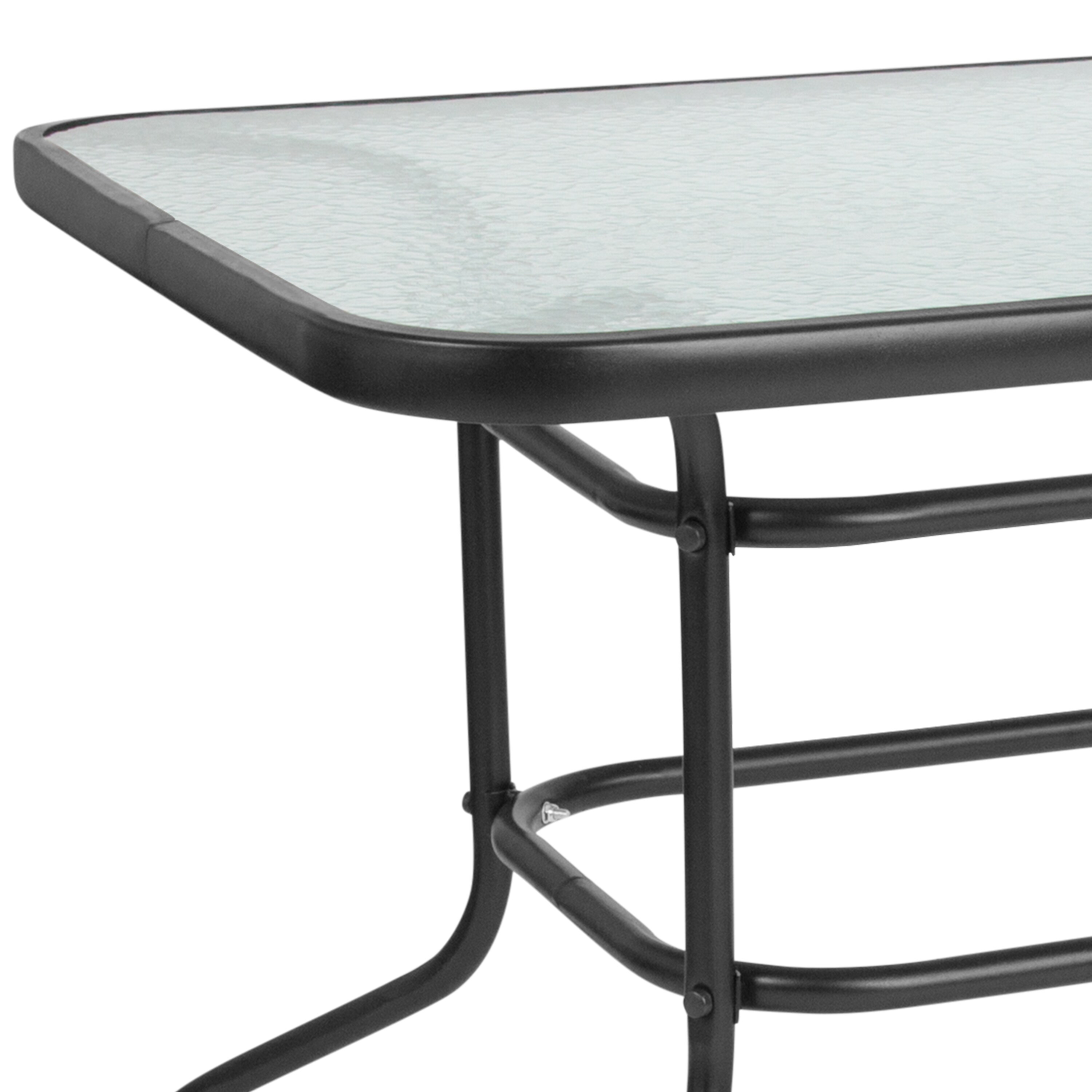 Flash Furniture Tory Rectangle Outdoor Dining Table 31.5-in Flash Furniture Tory Rectangle Outdoor Dining Table 31.5-in