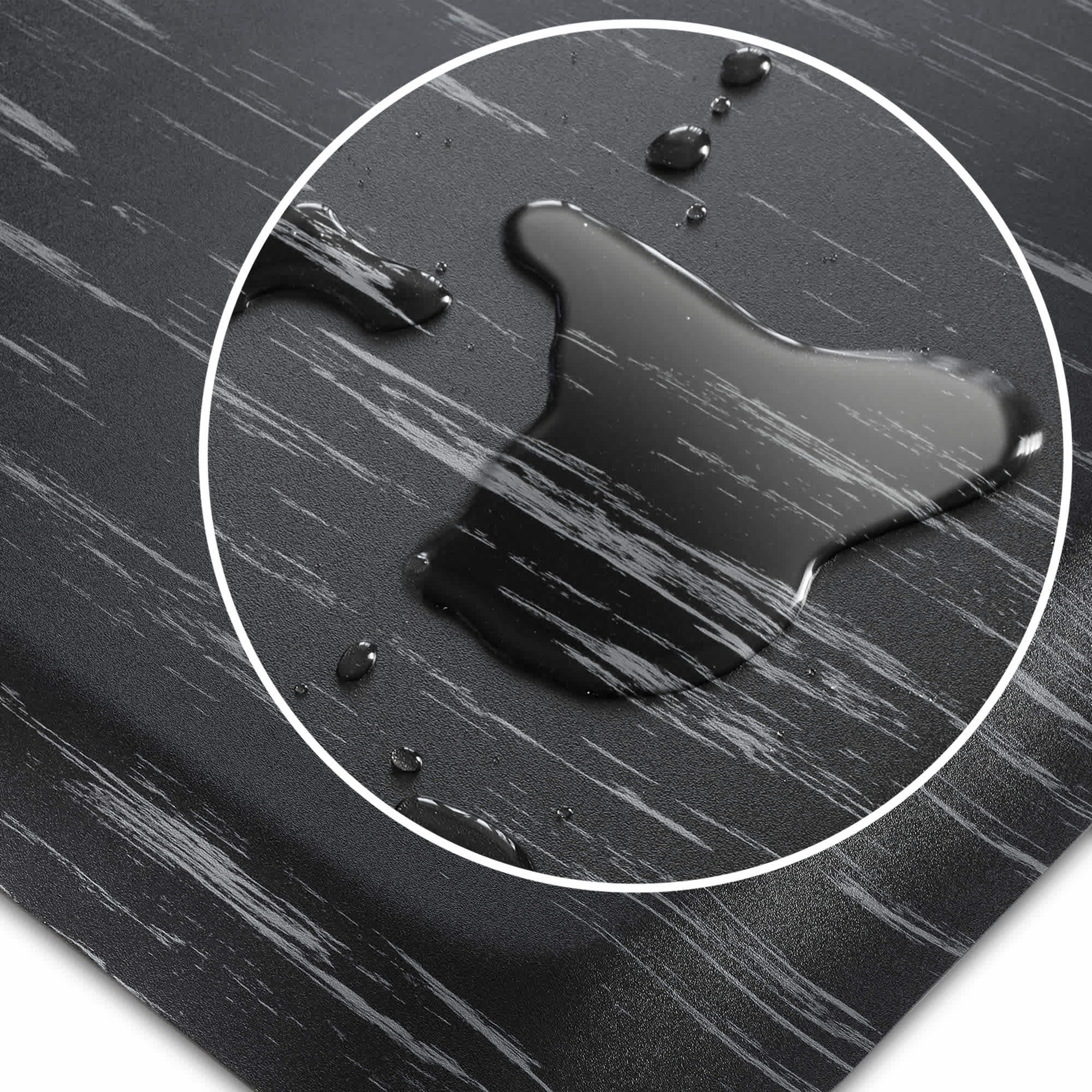 Saloniture 4 x 5-ft Hexagon Anti-Fatigue Salon Barber Chair Floor Mat 7 ...