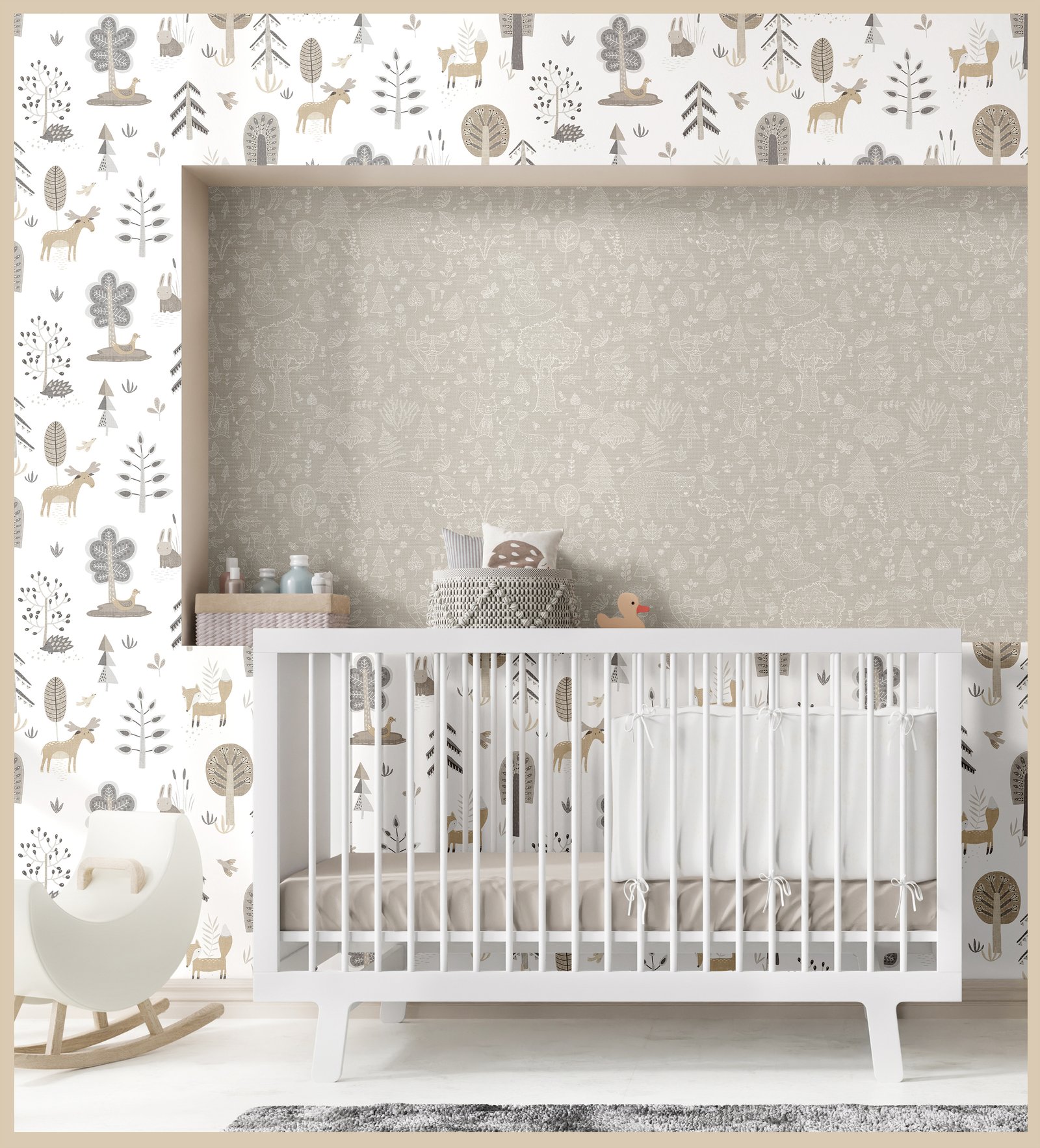 Galerie Little Explorers 2 Kids Silver Grey Wallpaper 14801 in the ...