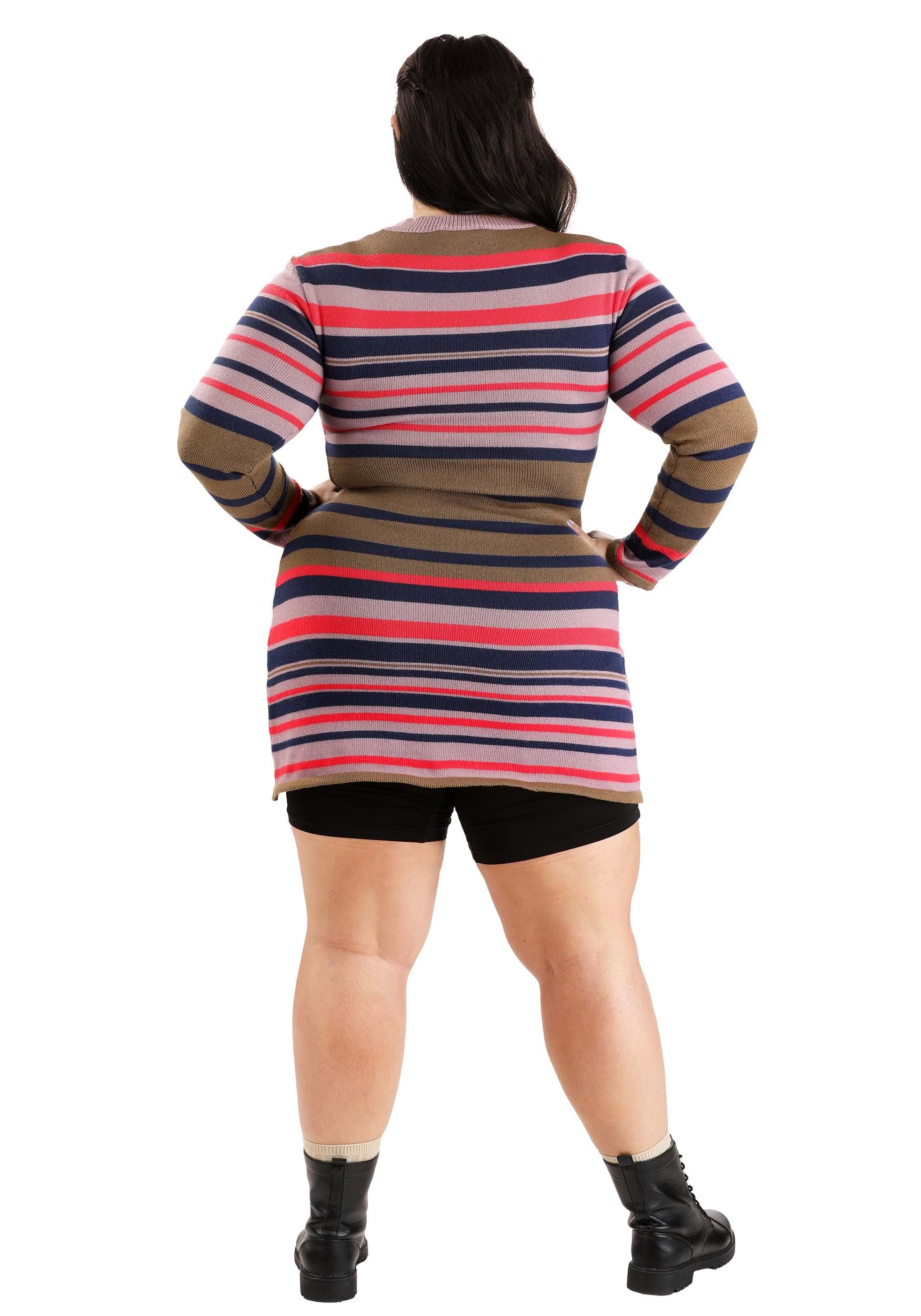 HalloweenCostumes.com FUN Costumes Women's Plus Size Astrid Striped ...