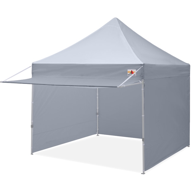 ABCCANOPY 10-ft x 10-ft Square Gray Pop-up Canopy ZYBPKG-GY at Lowes.com ABCCANOPY 10-ft x 10-ft Square Gray Pop-up Canopy ZYBPKG-GY at Lowes.com