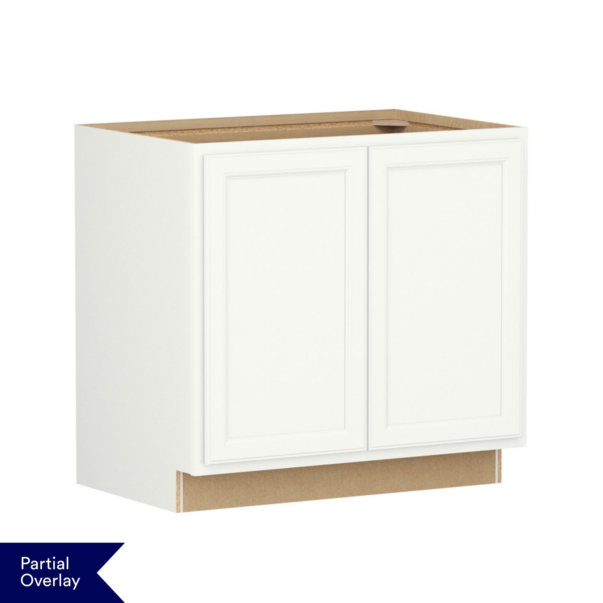 Shenandoah Cardiff 36-in W x 34.5-in H x 24-in D Linen Laminate Base ...