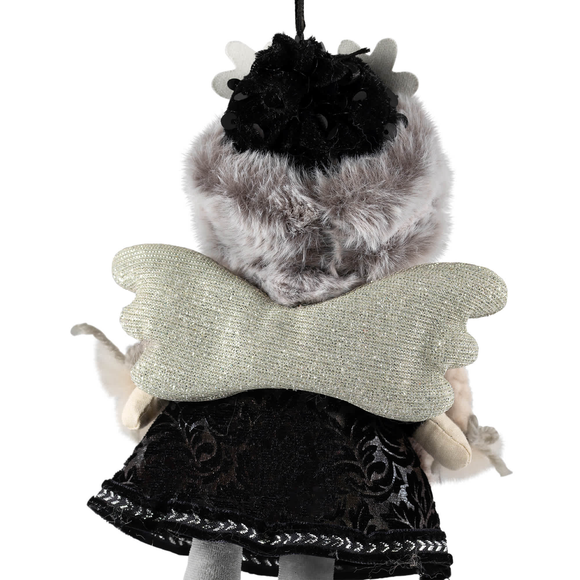 Northlight Plush Winter Angel Girl Hanging Christmas Ornament - 8.5 ...