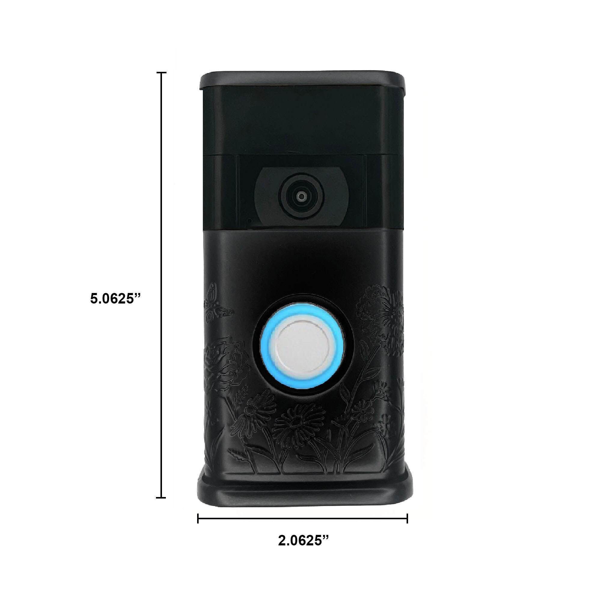 Michael Healy Video Doorbell Decoratibe Covers (R2 Collection) Black ...