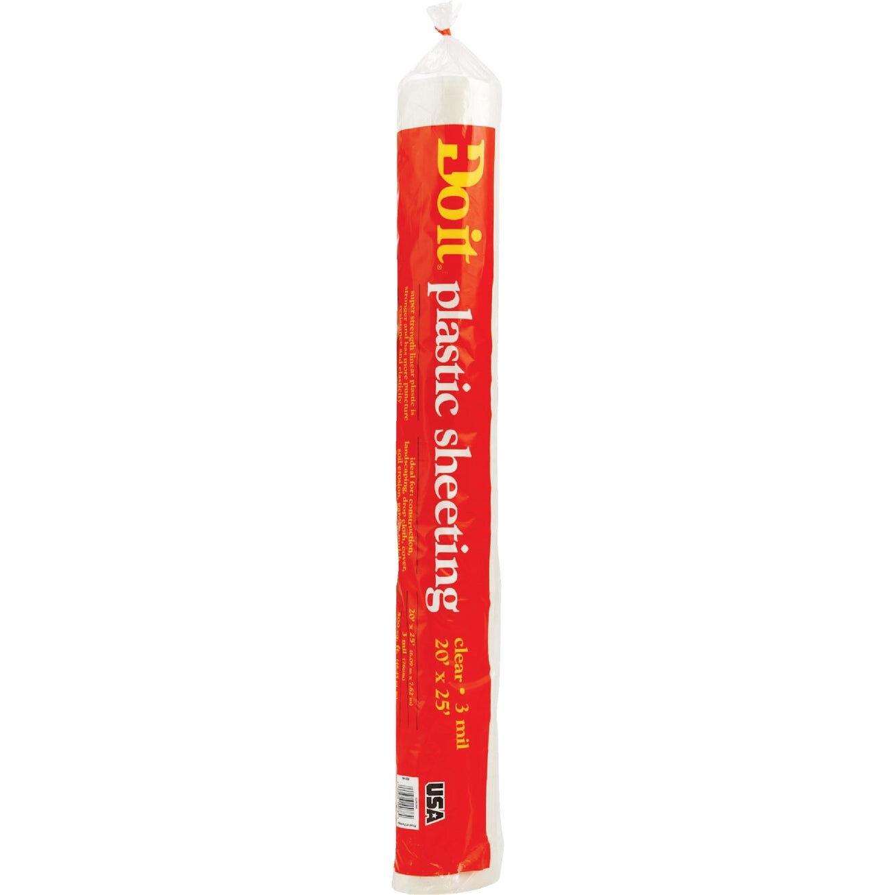HEET Berry Plastics 626146 Plastic Sing 20X25 3Mil Clr Poly Film in the ...