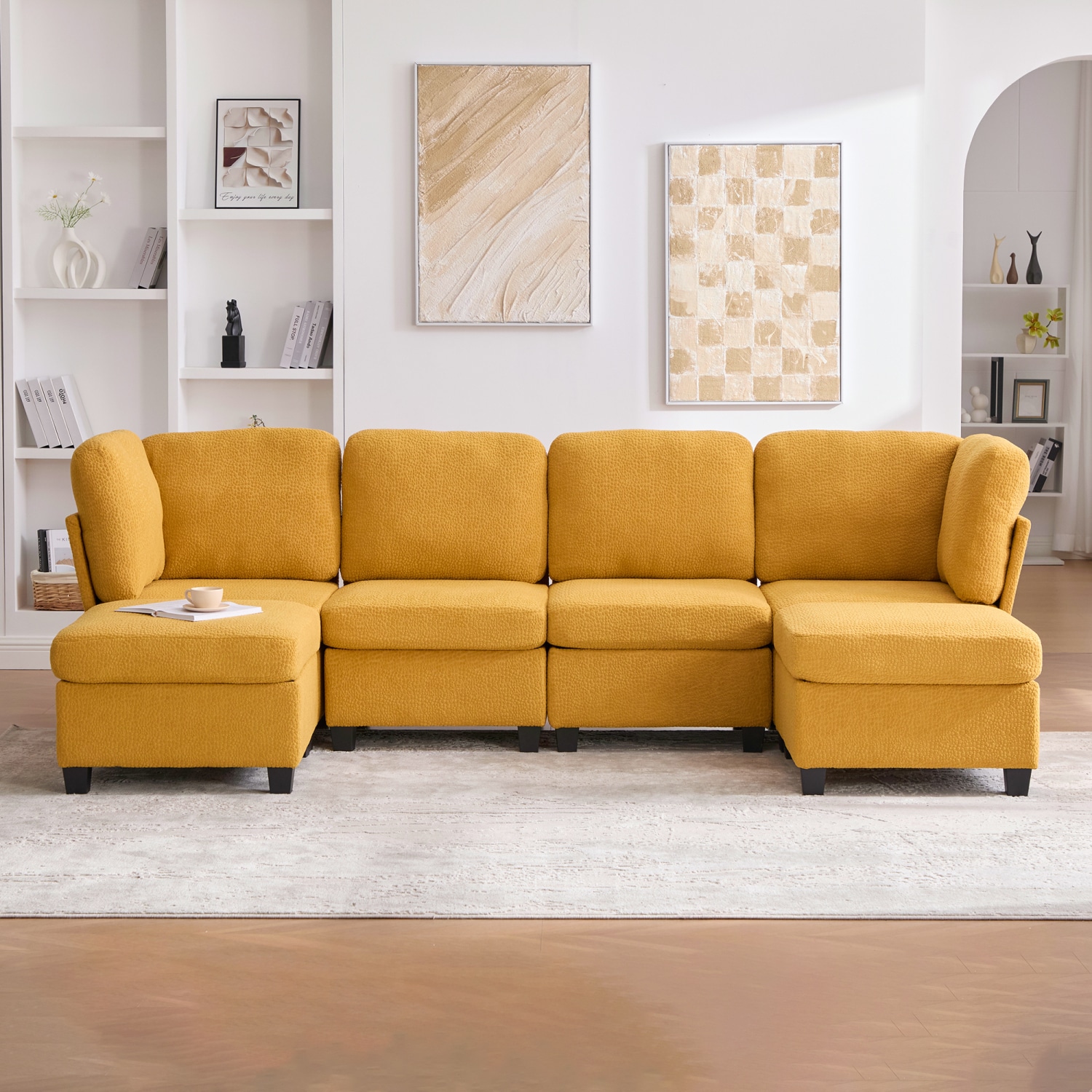Streamdale Furniture Streamdale Modular Sectional Sofa- Convertible 6 ...