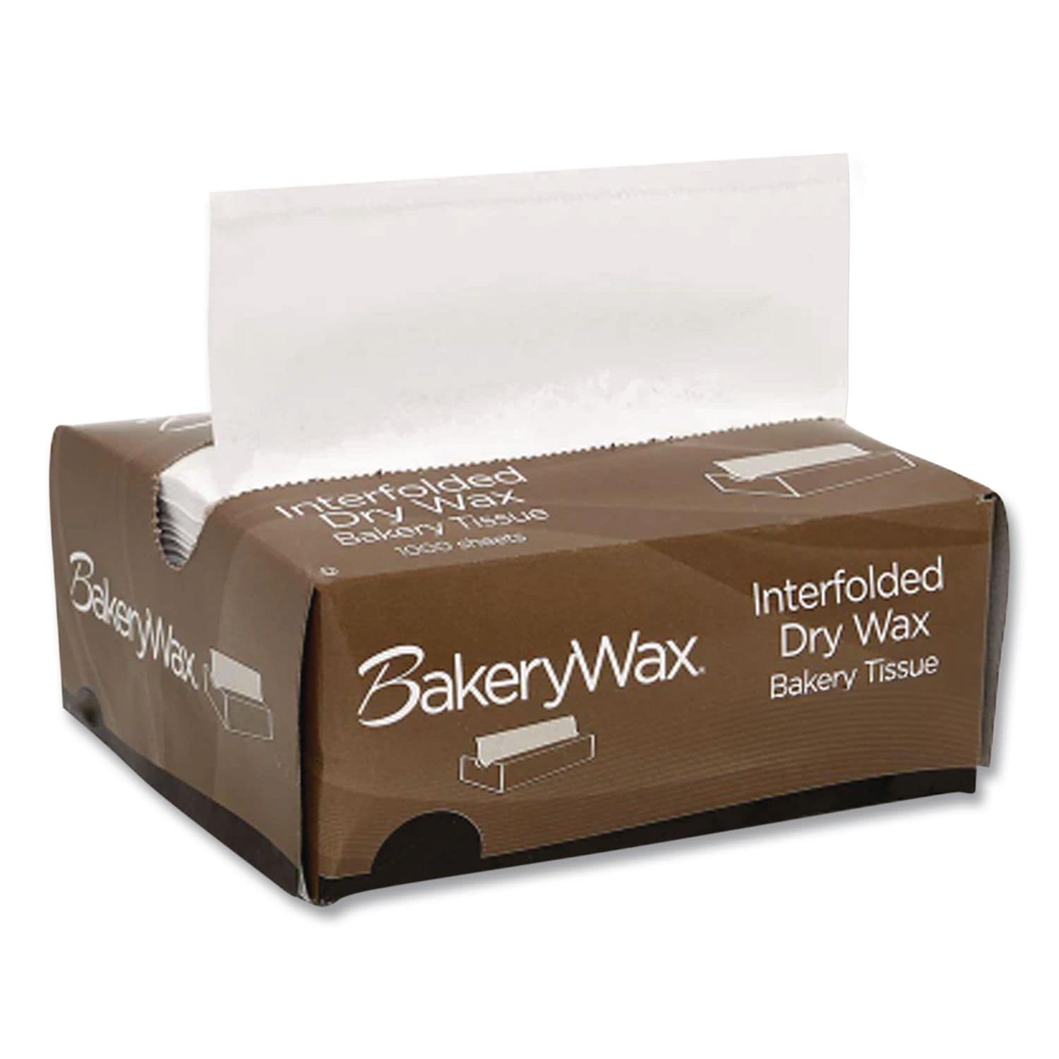 Bagcraft EcoCraft Interfolded Dry Wax Bakery Tissues 6 x 10.75 White ...