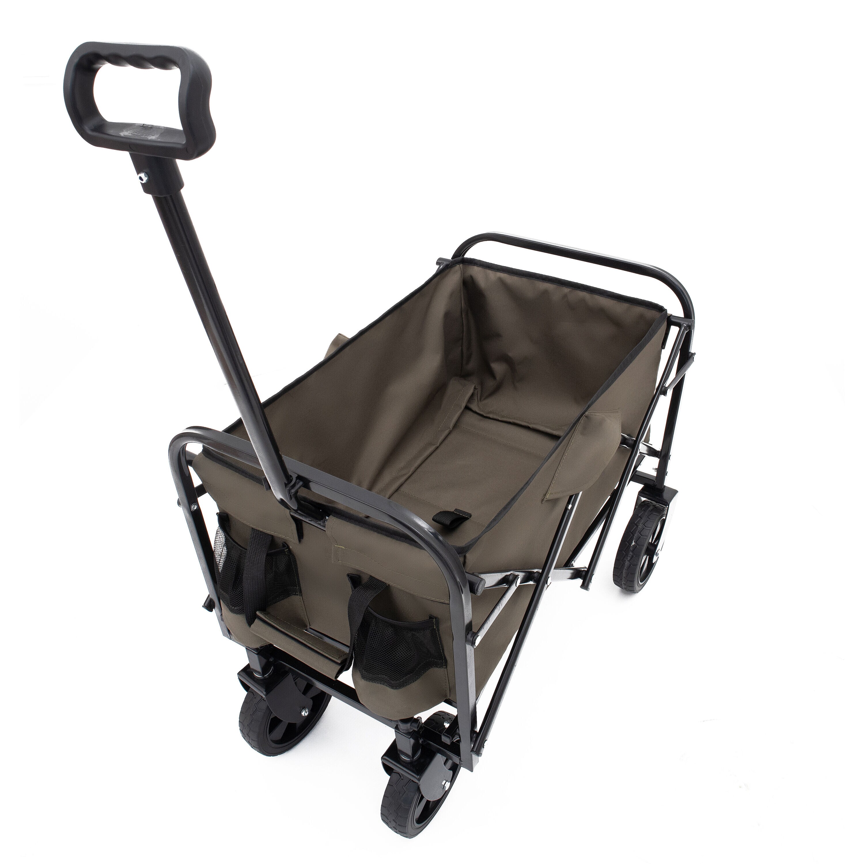 Bayfeve Multi Use Bag Collapsible Foldable Utility Wagon Cart with 3pcs ...